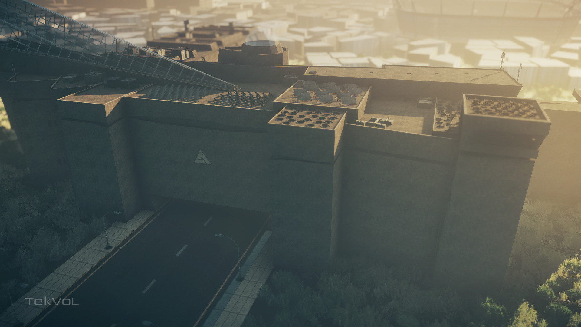 ArtStation - CRYENGINE - Abstergo. Remake from AC movie