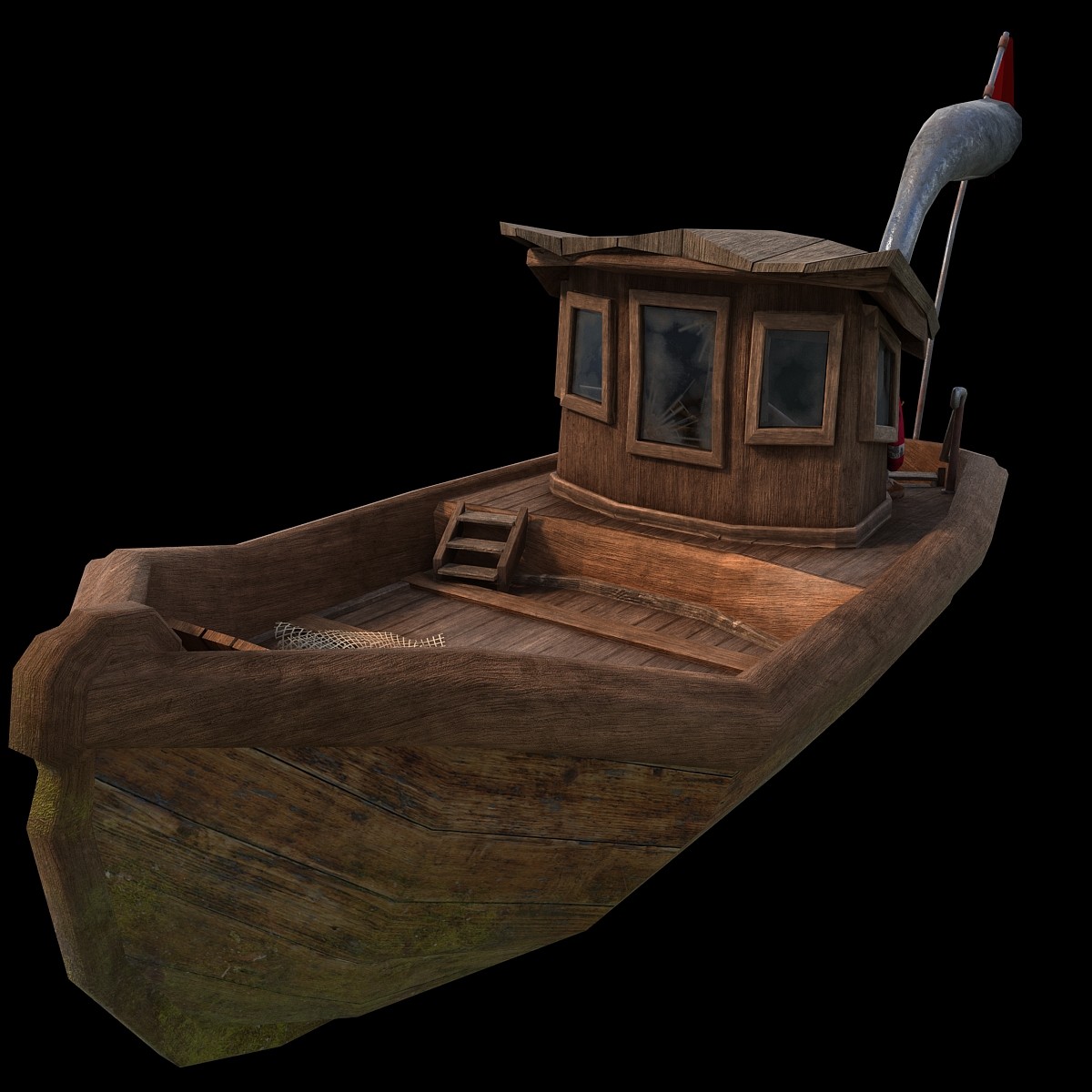 ArtStation - Cartoon boat