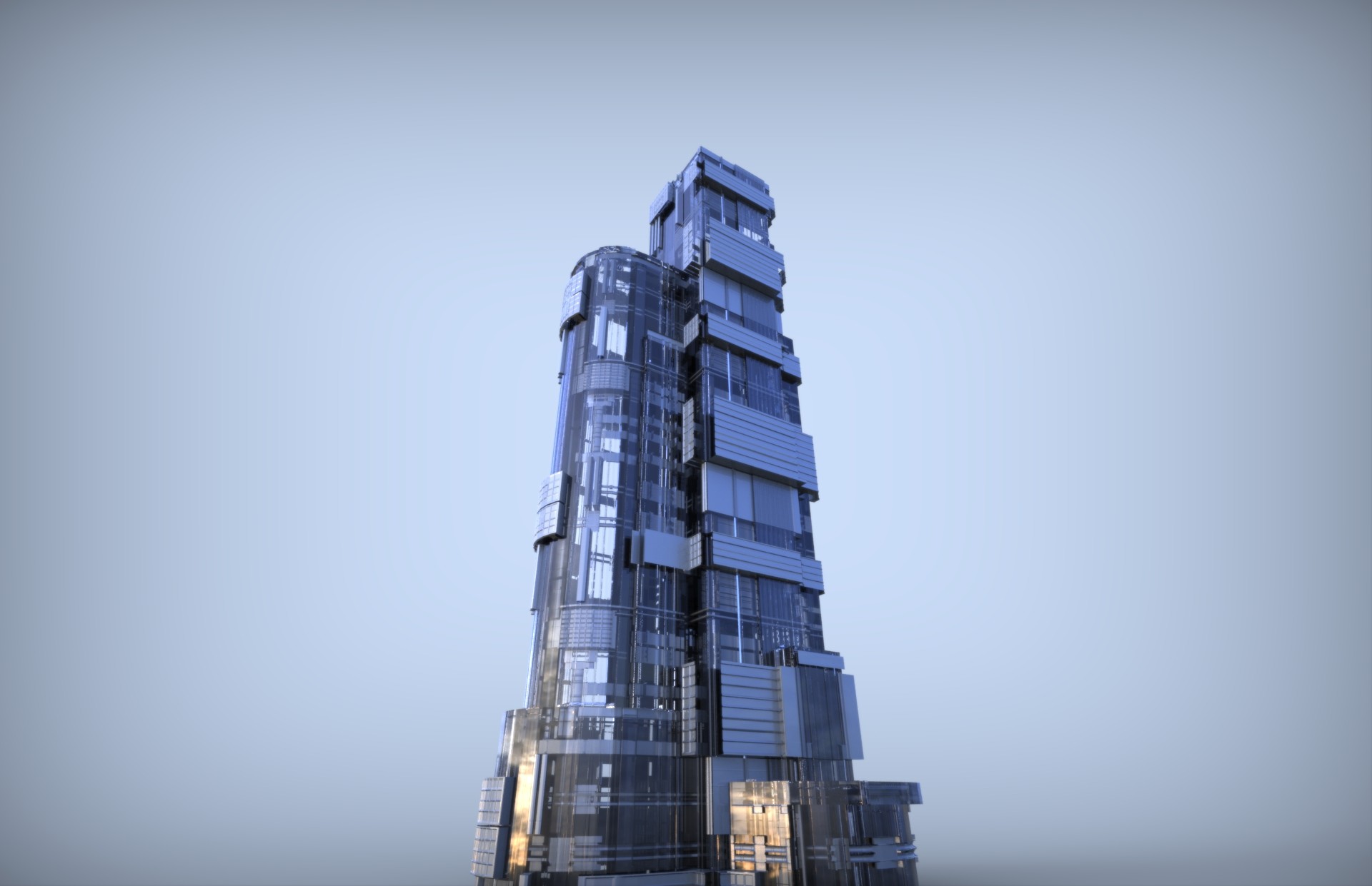 ArtStation - Sci-fi Building