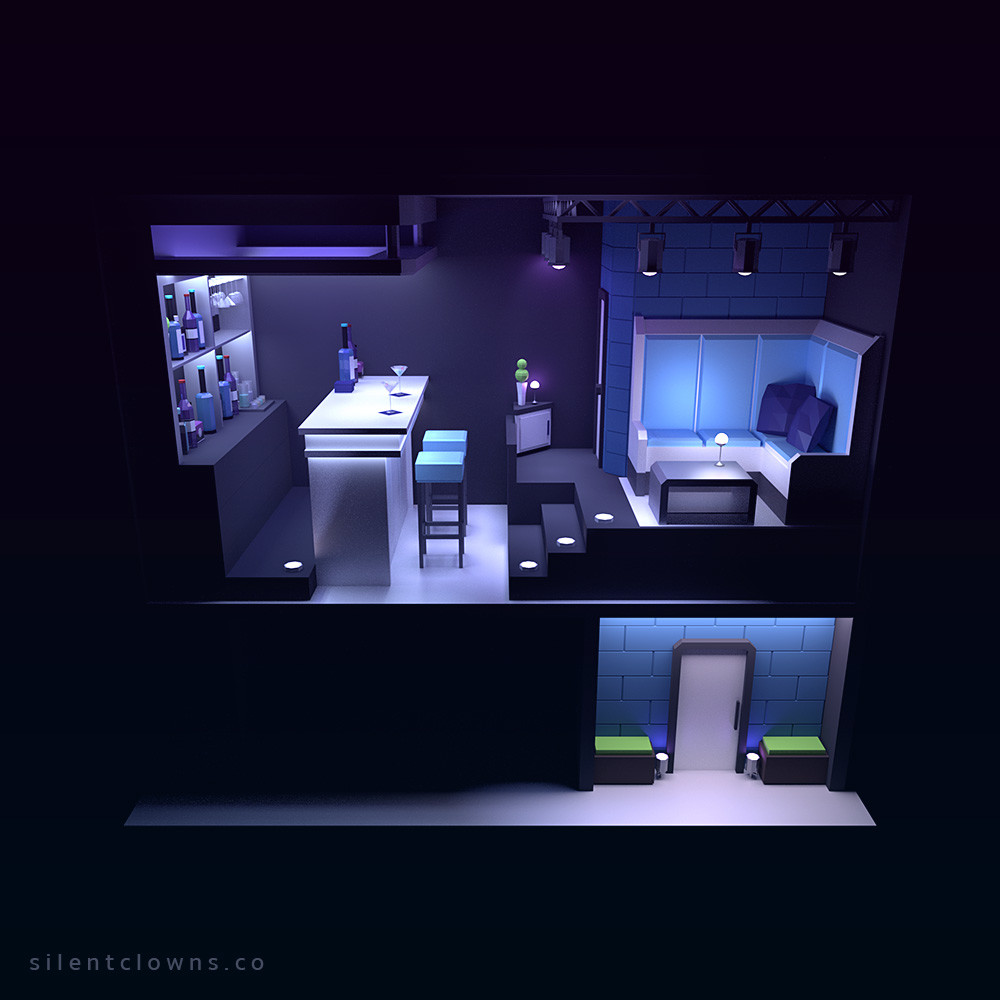 ArtStation - Mini Bar