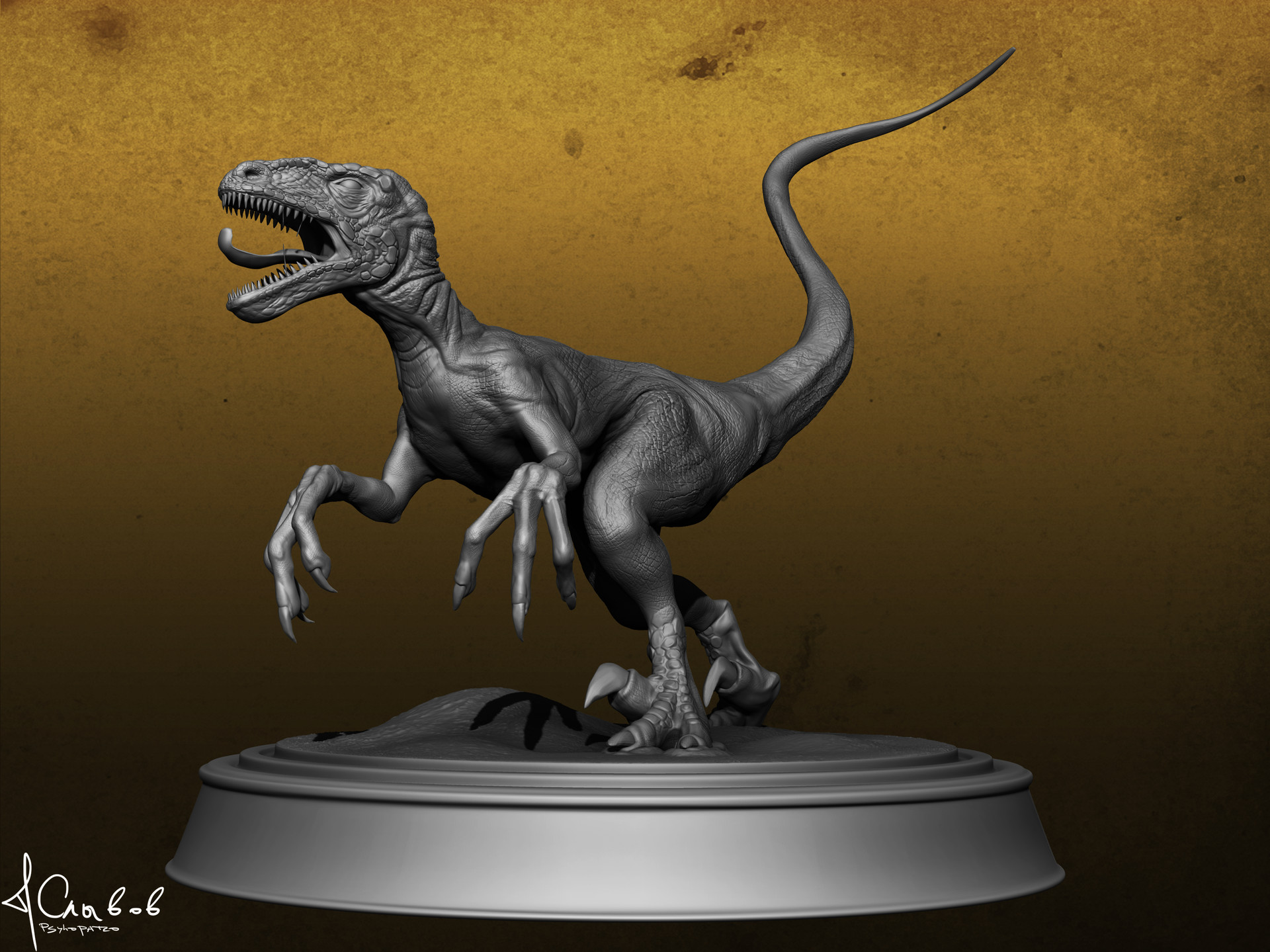 ArtStation - Velociraptor