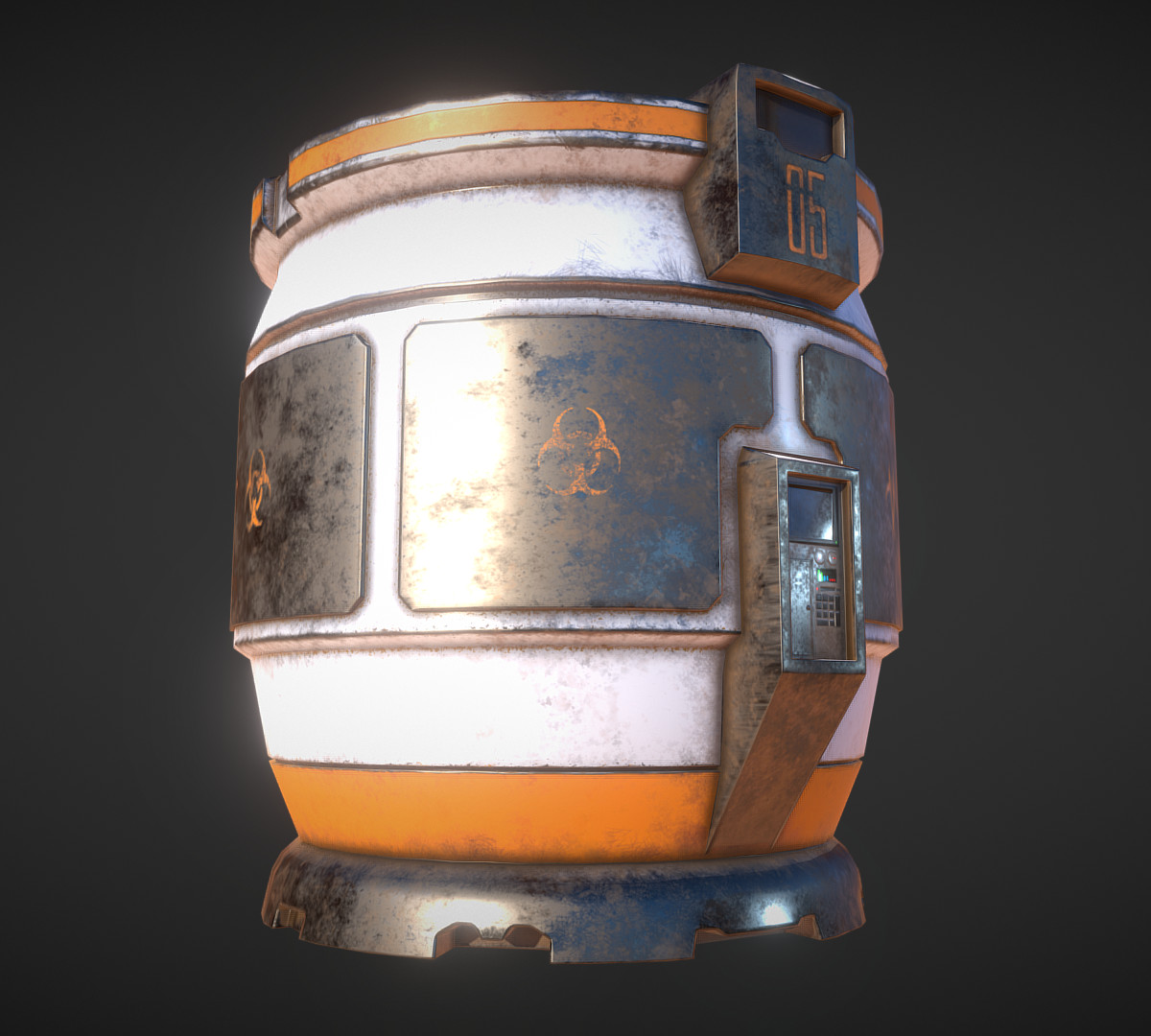 ArtStation - Sci-Fi Container