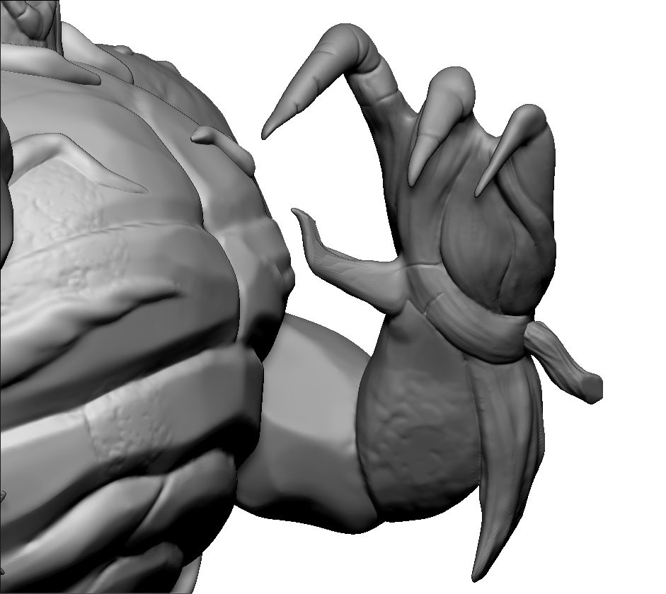 Mariceliz Ortega - "Forest Golem Guardian" Sculpt