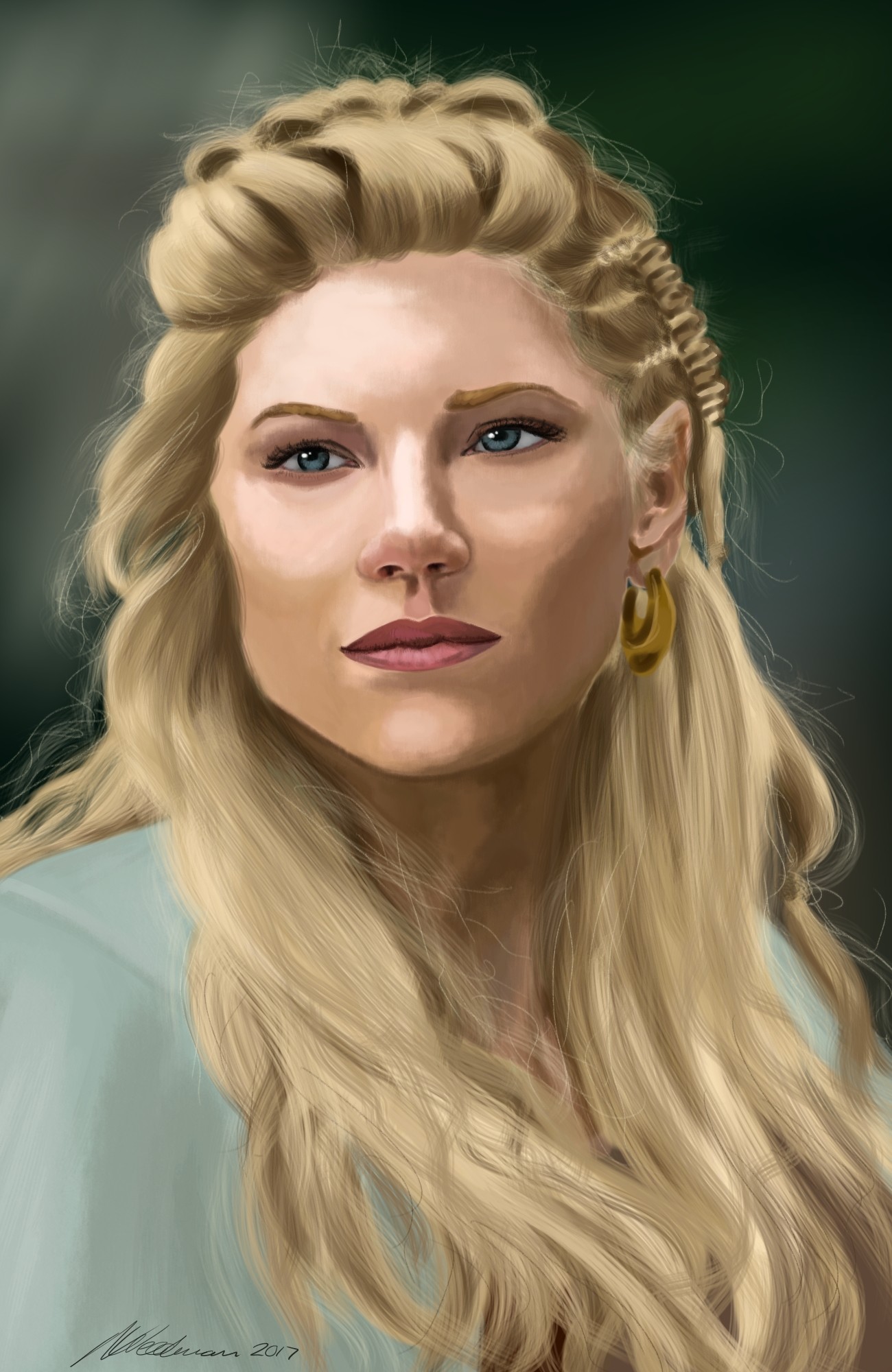 ArtStation - Lagertha Portrait v02