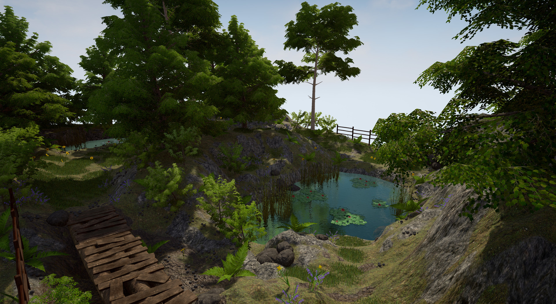 ArtStation - "Idyllic Glade"