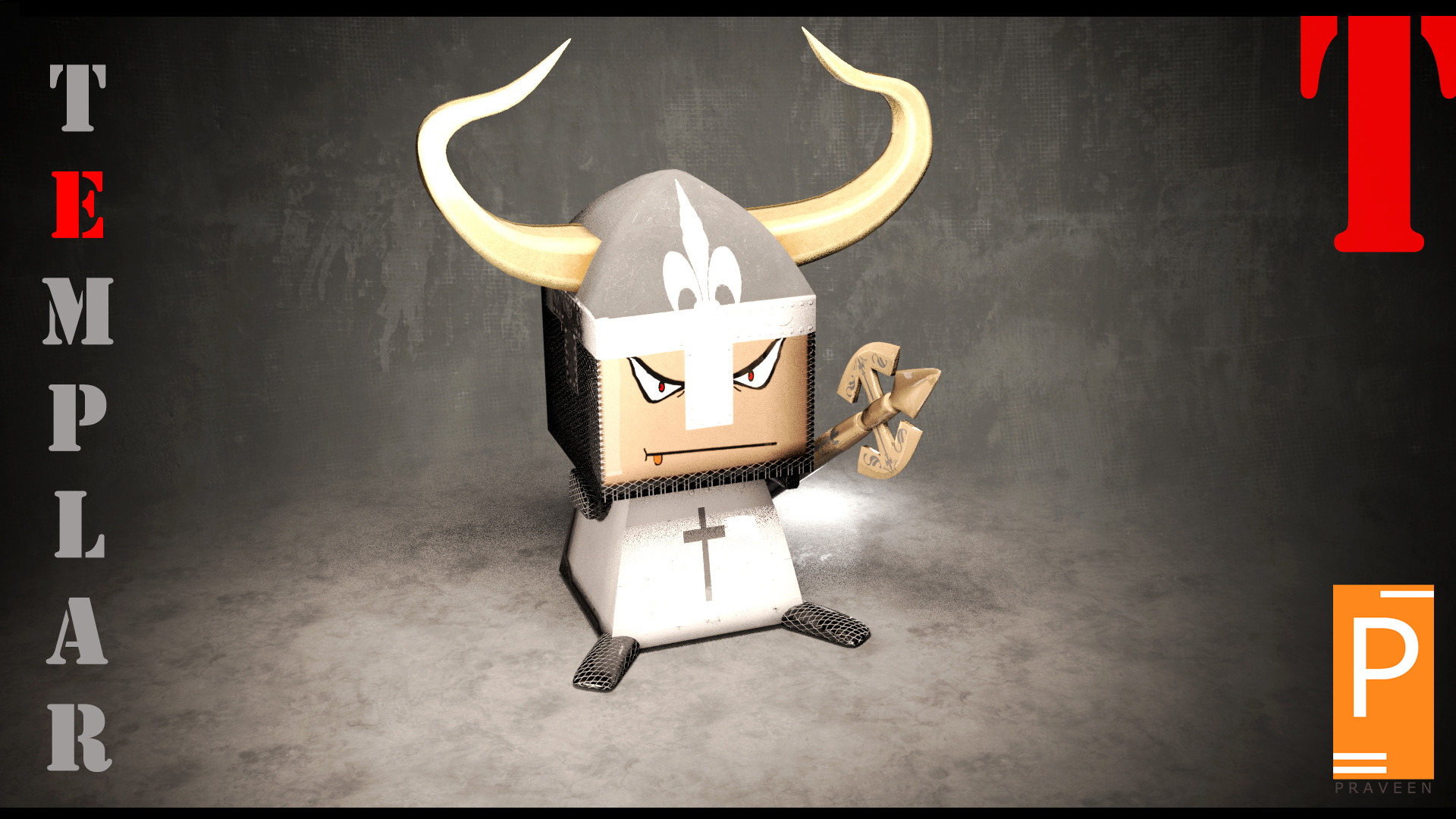 ArtStation - TEMPLAR TOY CHARACTER