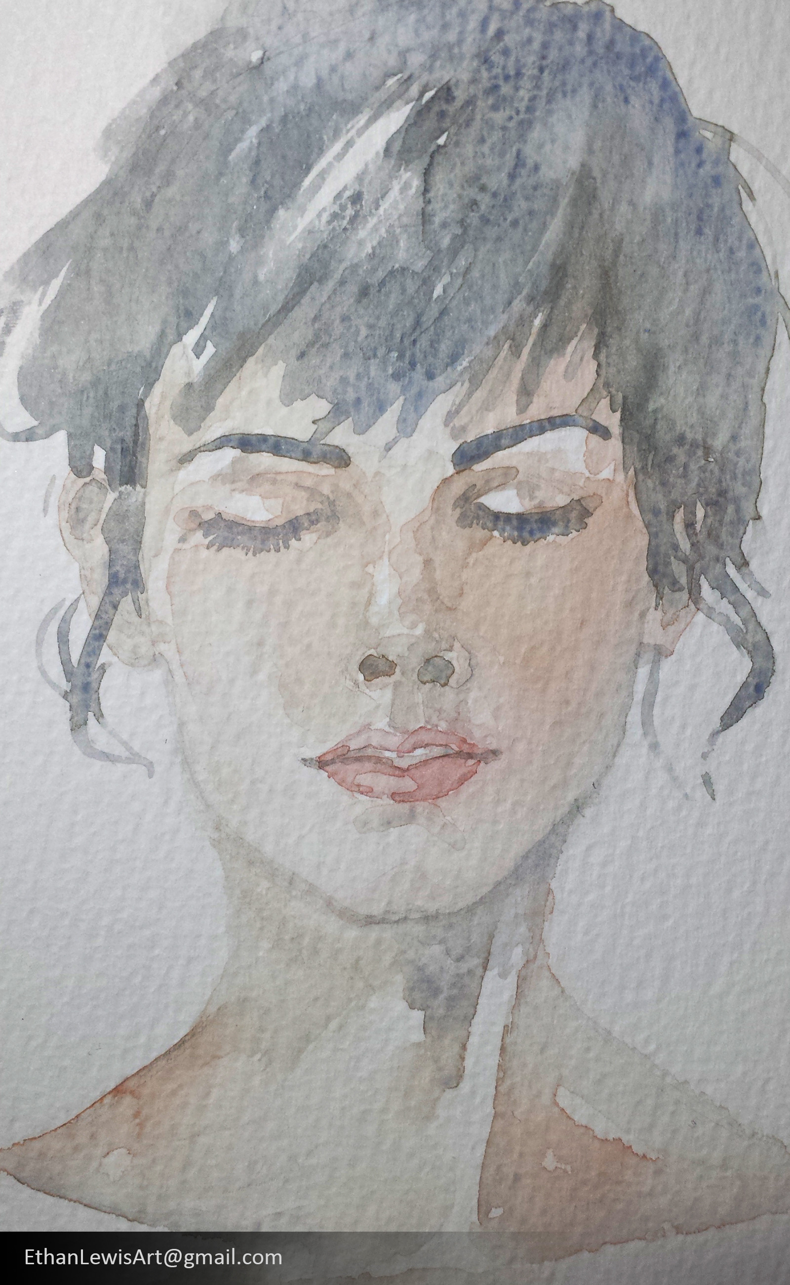 EthanLewisArt - Watercolor paintings