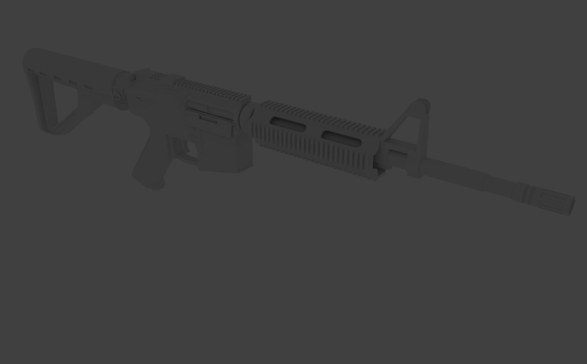 ArtStation - M4A1 WIP