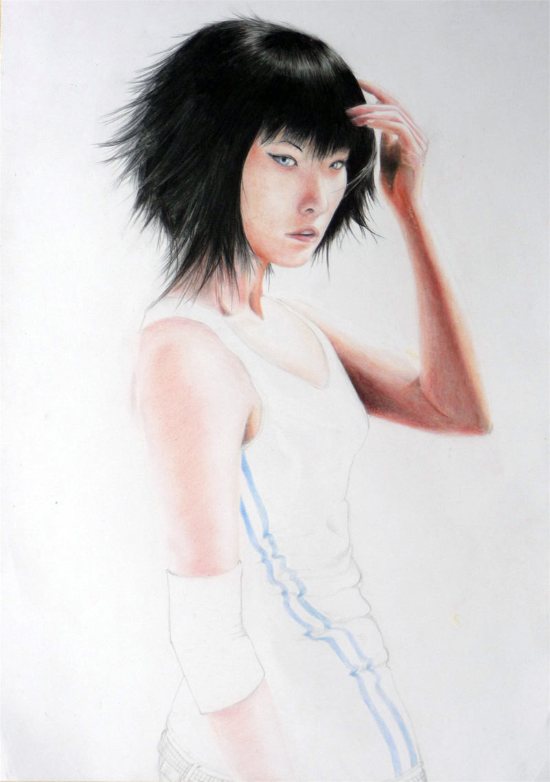 ArtStation - 1st attempt with coloured pencils