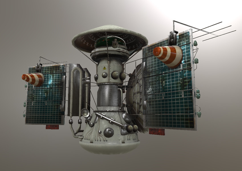 ArtStation - Satellite 3D