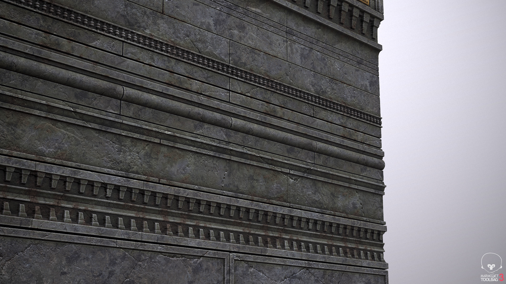 ArtStation - Stone Structure Trim Texture