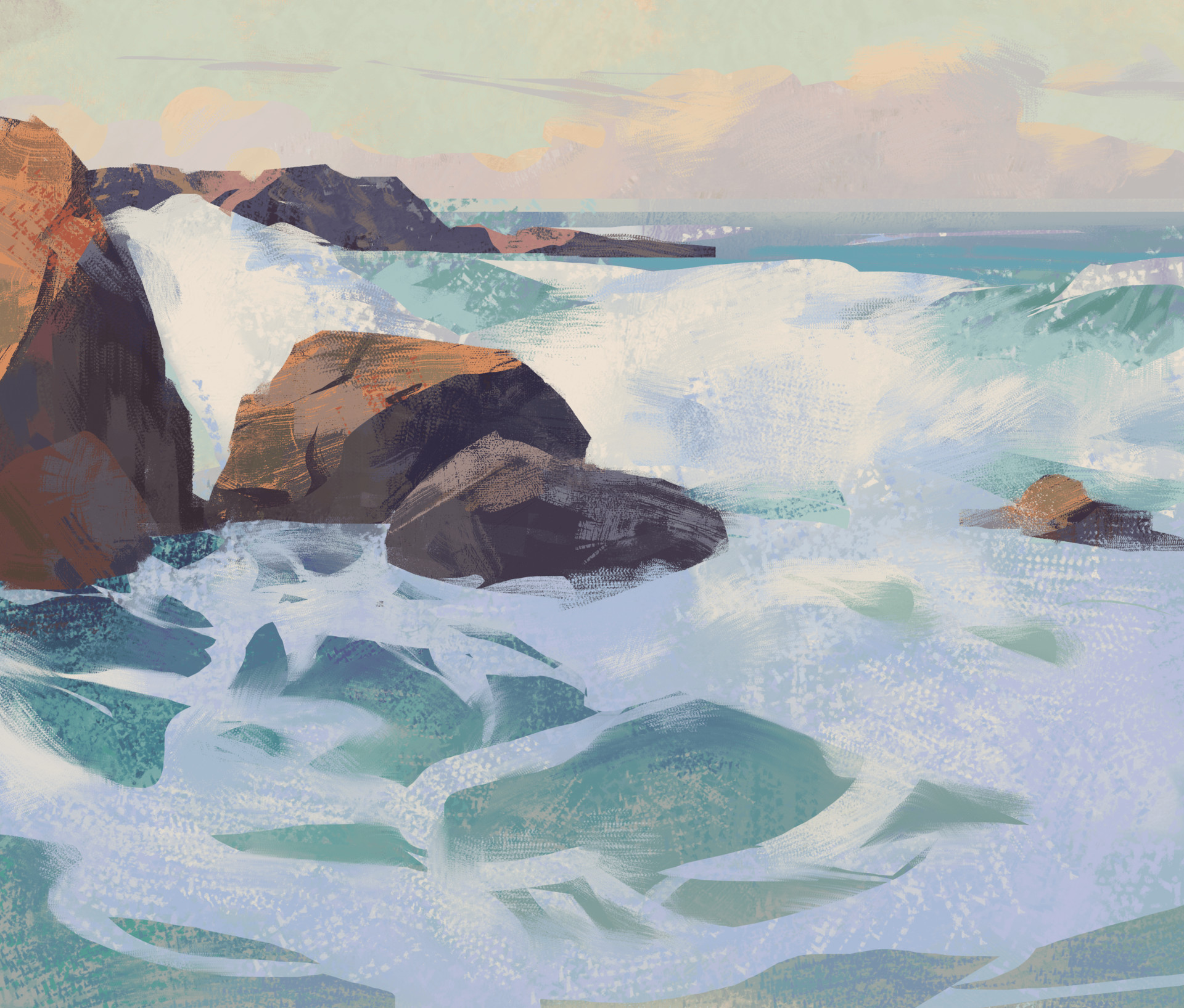 Evan Beaubien - Edgar Payne Studies