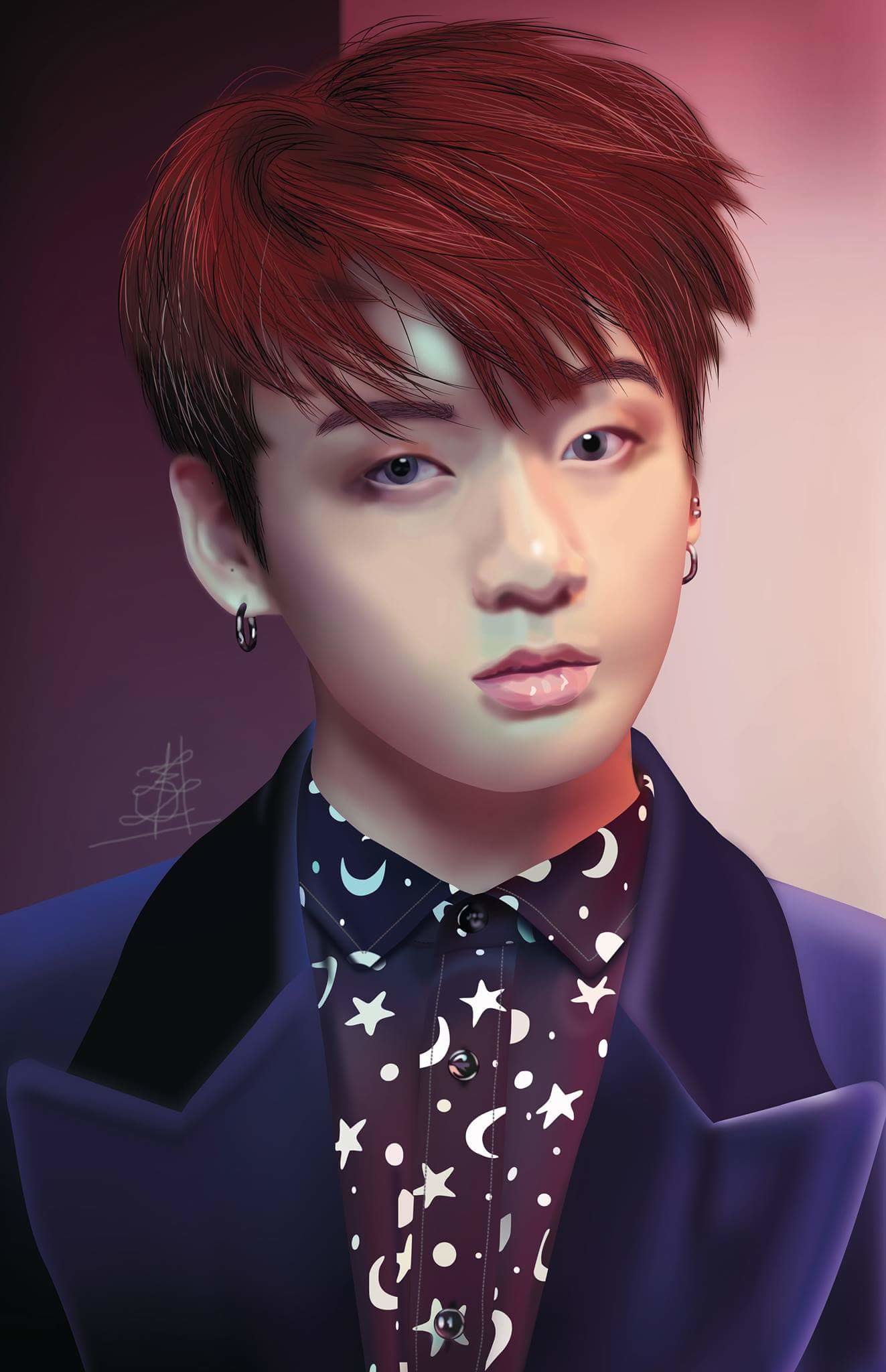 ArtStation - Jungkook BTS - Illustration