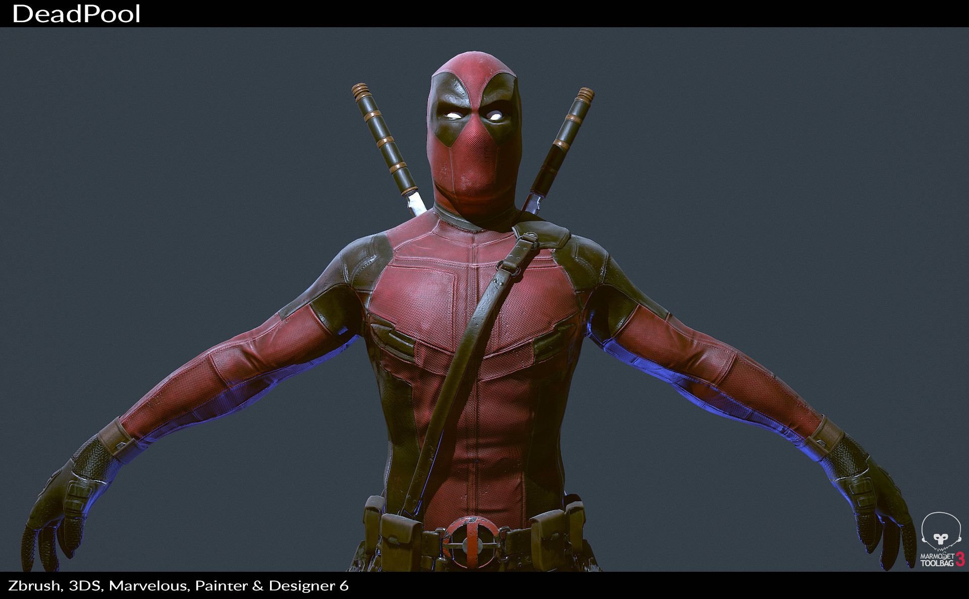 ArtStation - Dead Pool - Fan Art