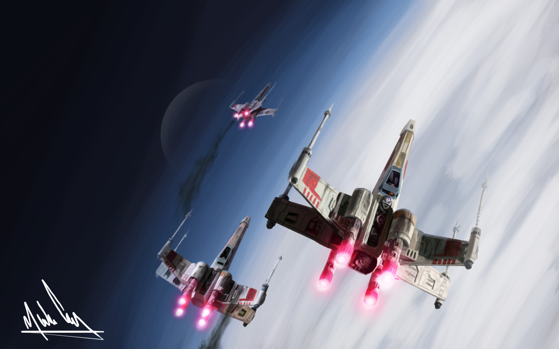 ArtStation - X-wing paint training