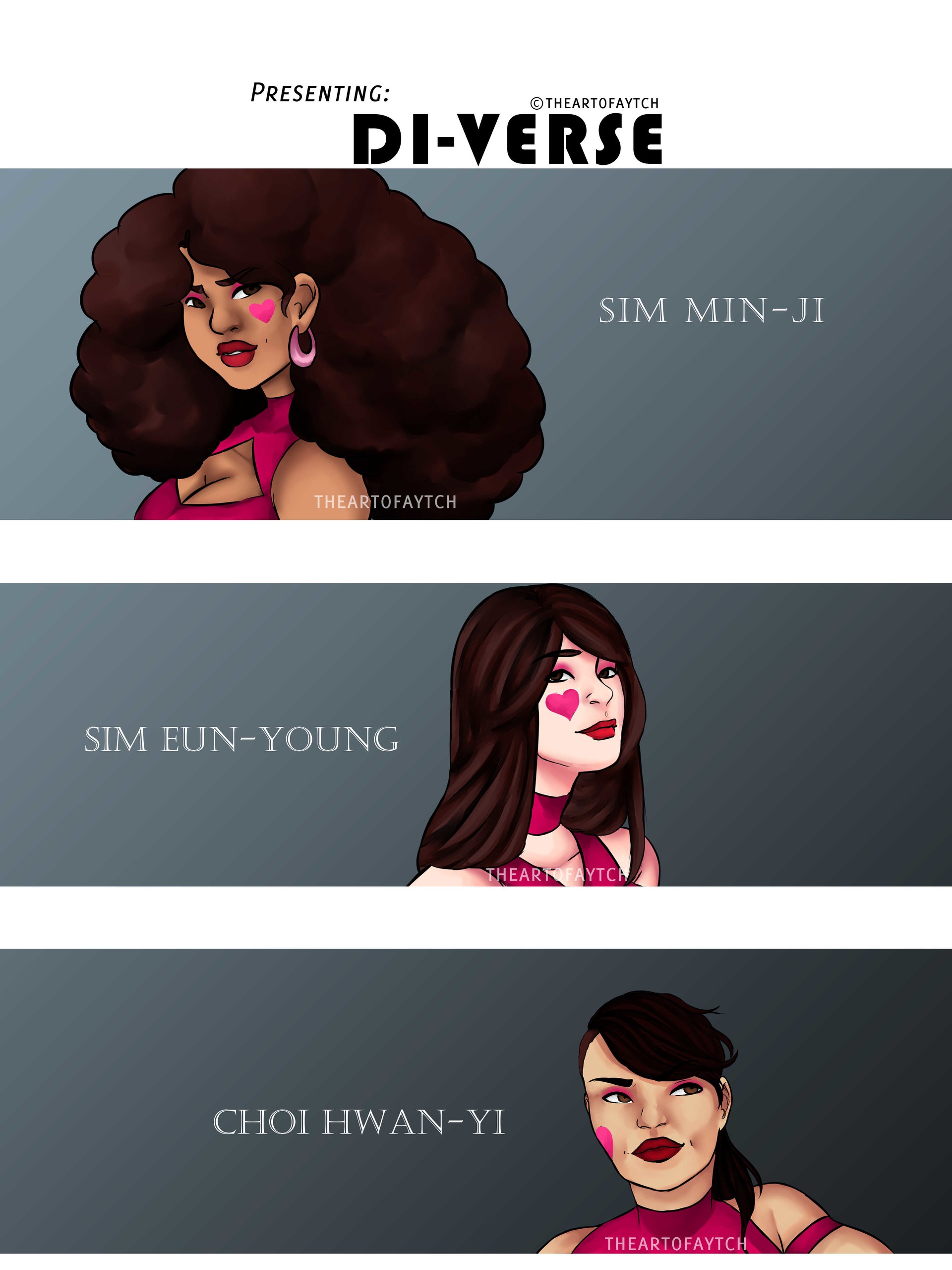 ArtStation - DI-VERSE Head shots