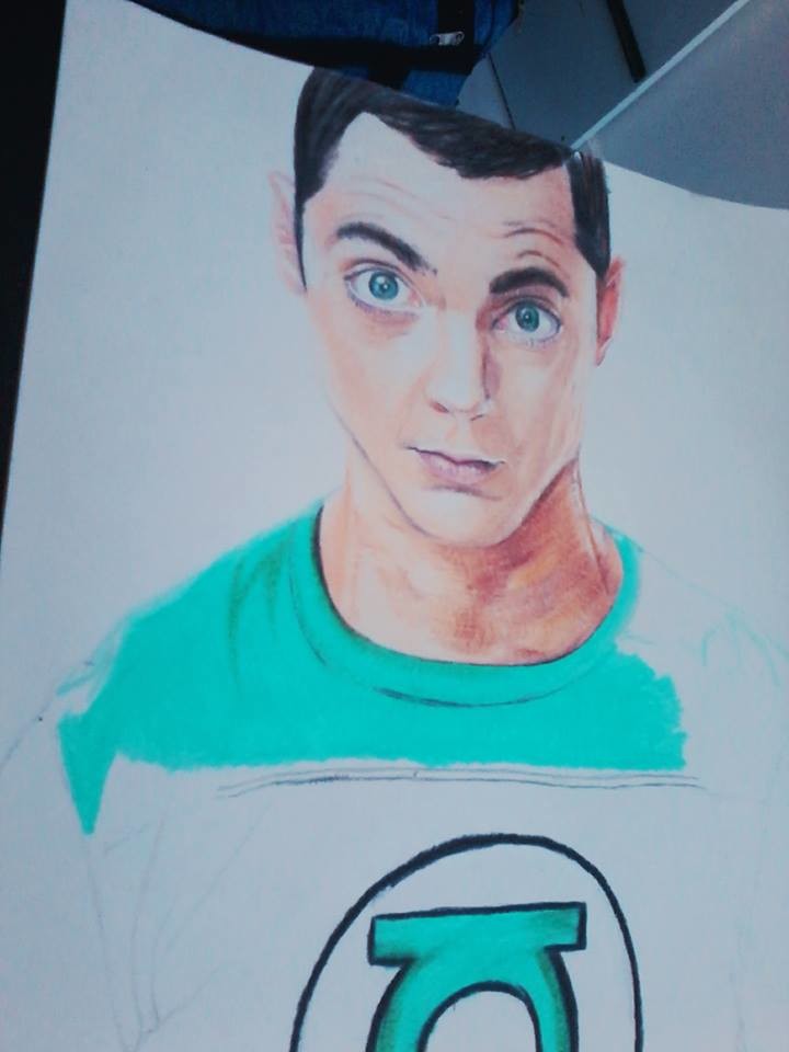 ArtStation - fanart Sheldon Cooper