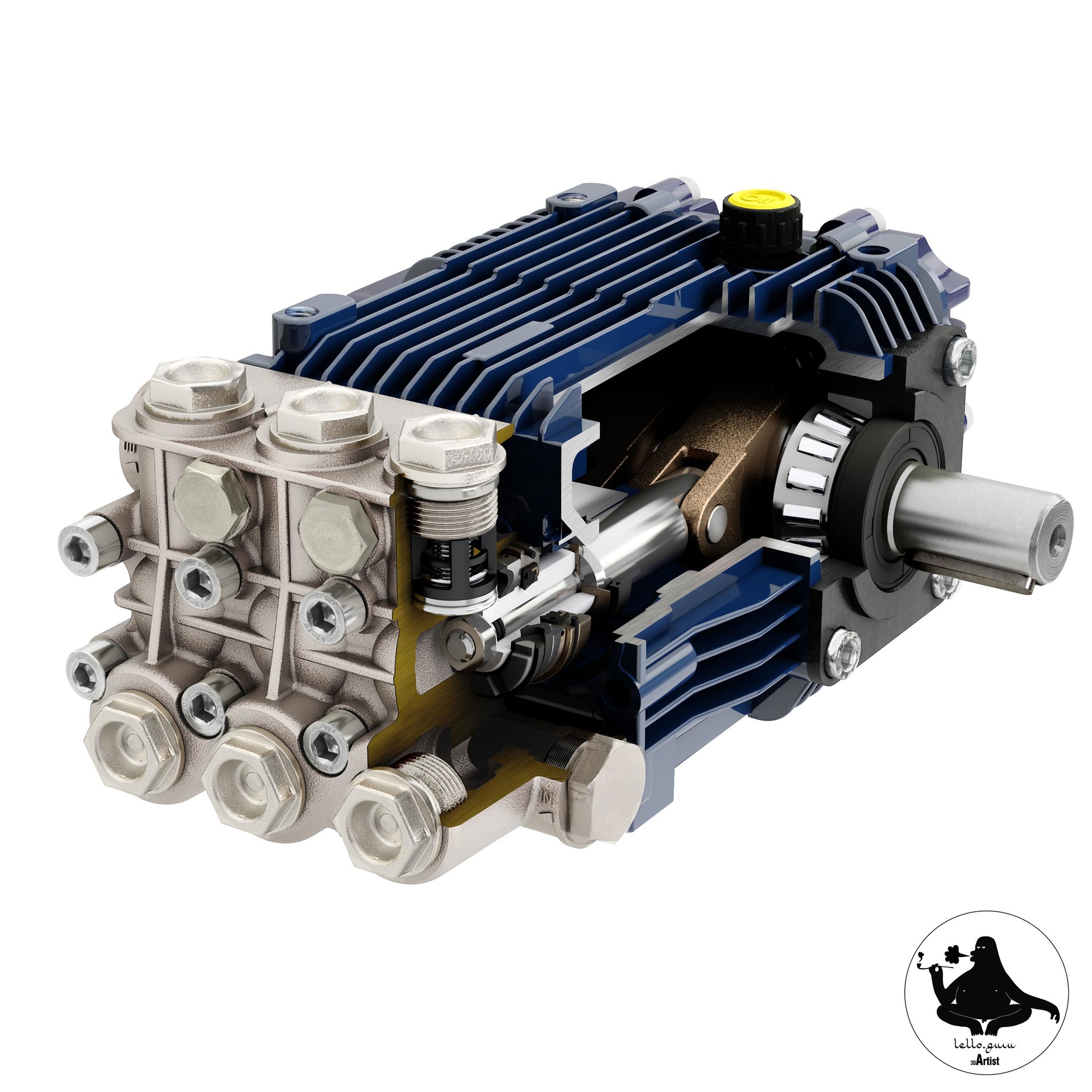 ArtStation - Mechanic pump