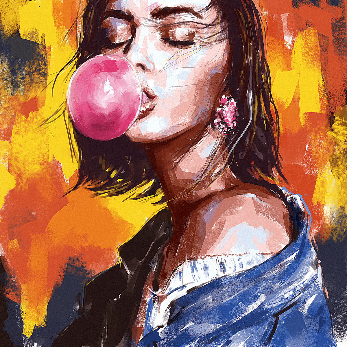 ArtStation - bubble gum