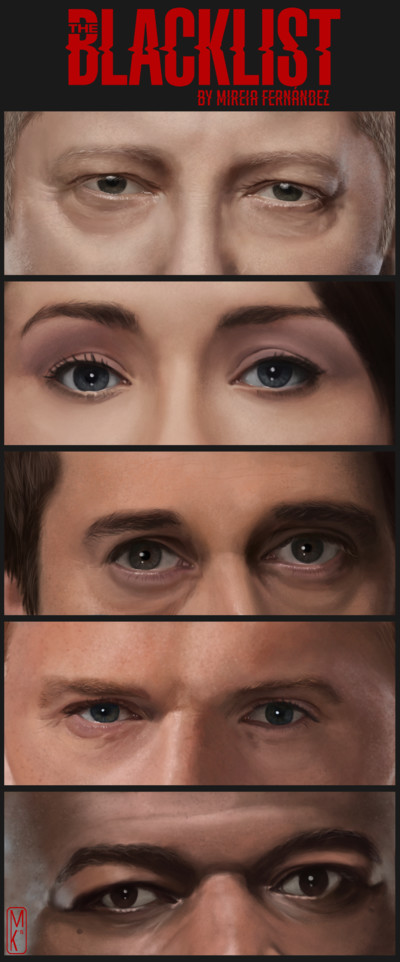ArtStation - The Blacklist poster