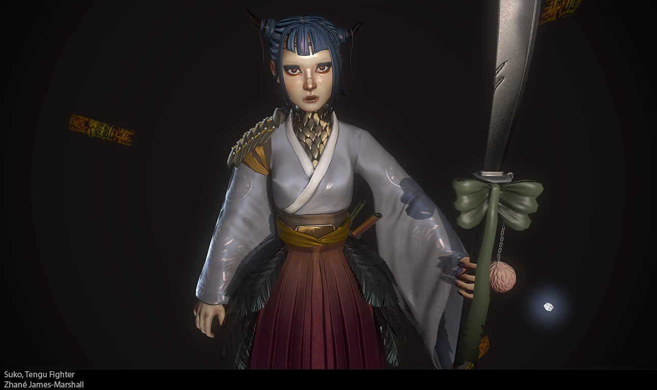 Zhané James-Marshall - Suko, Tengu Fighter