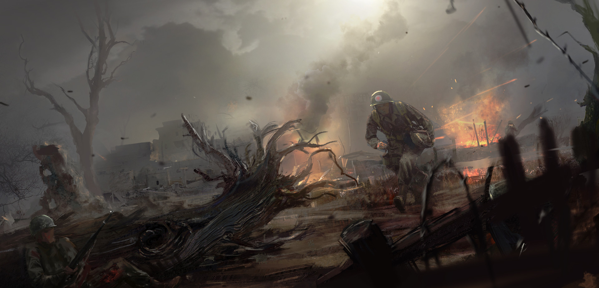 ArtStation - Hacksaw Ridge