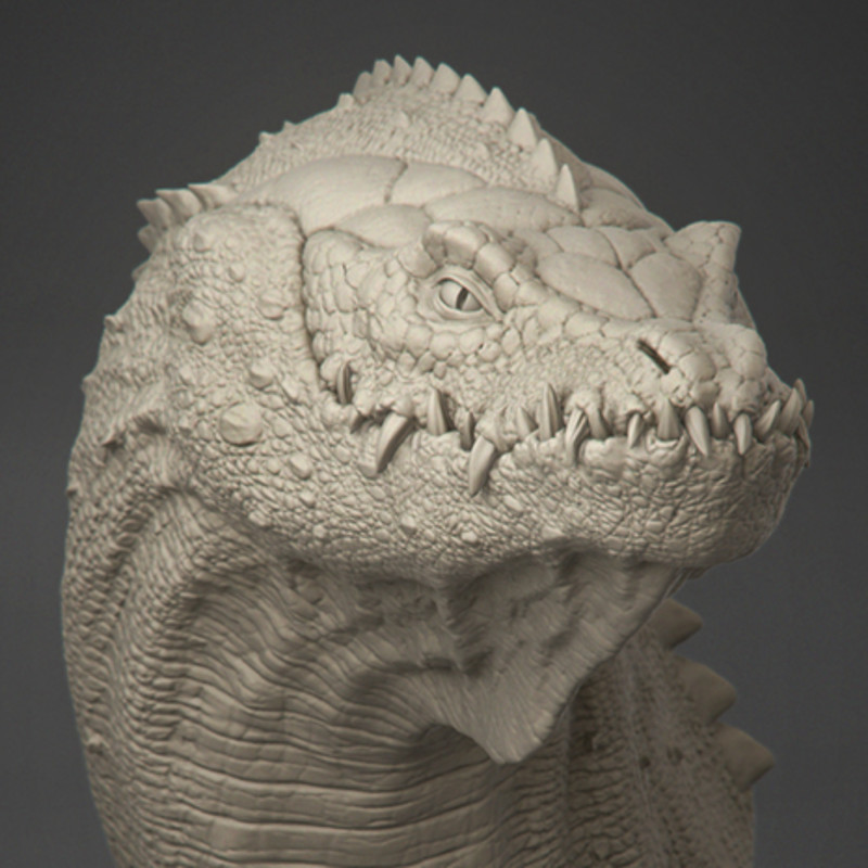 ArtStation - Swamp Dragon, Trevor Crandall