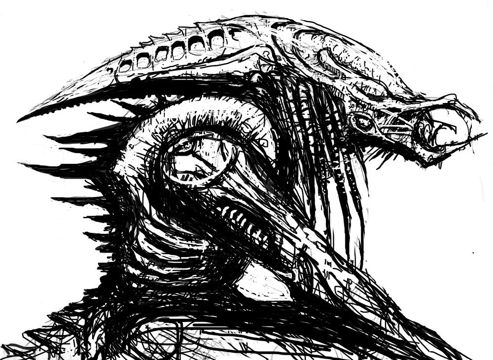 Predalien Drawing