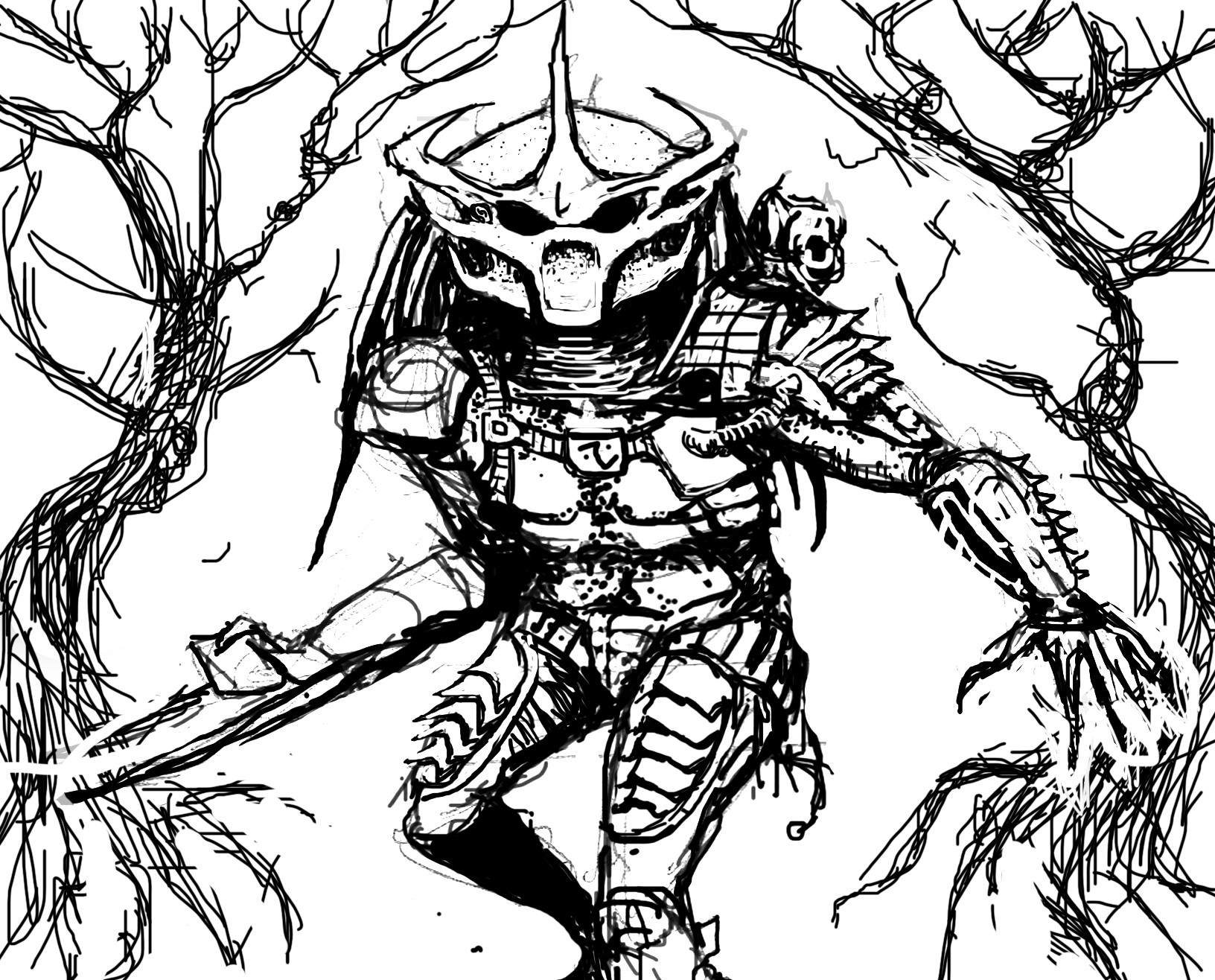 wolf predator coloring pages