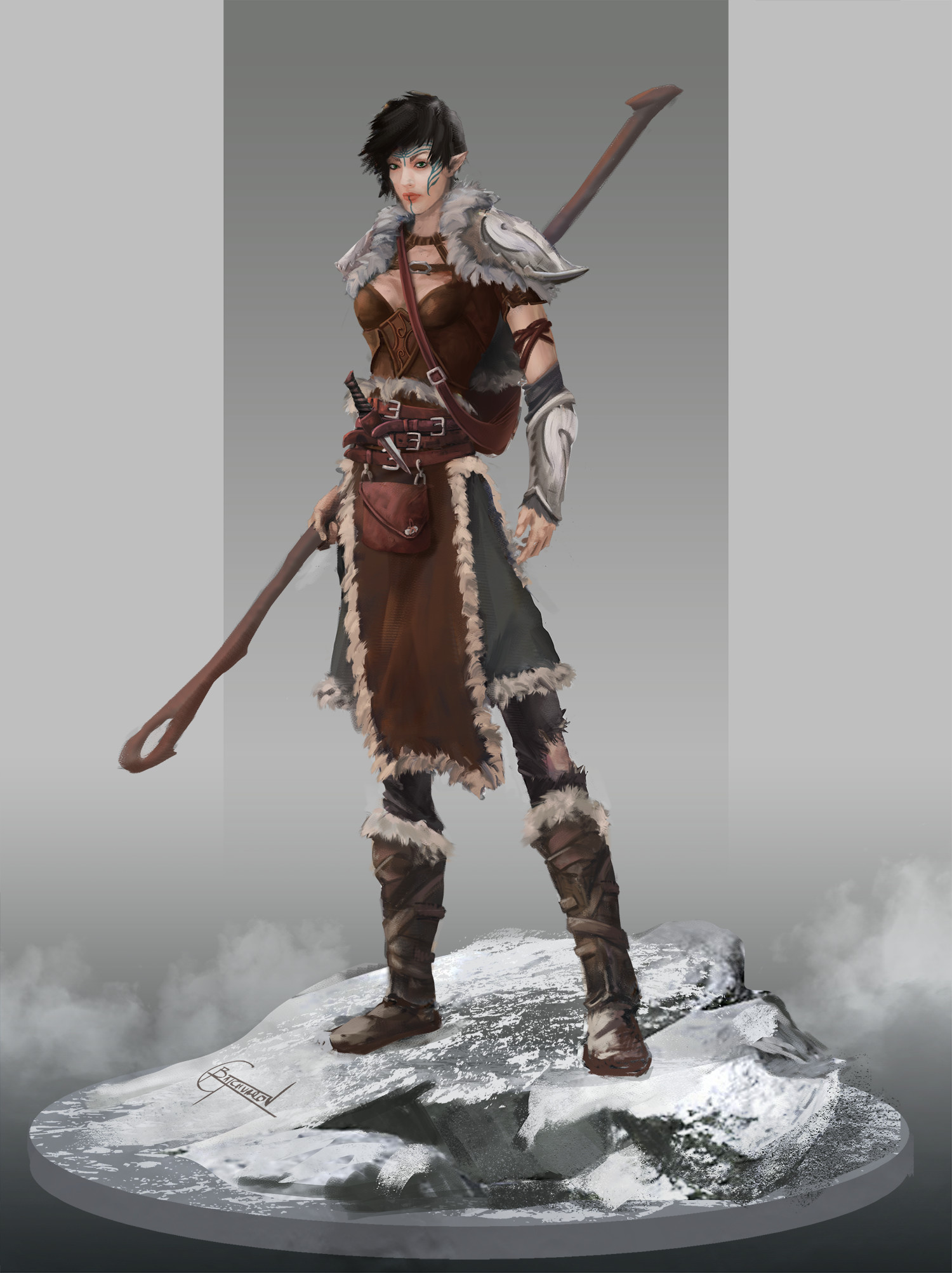 ArtStation - Elf Commission