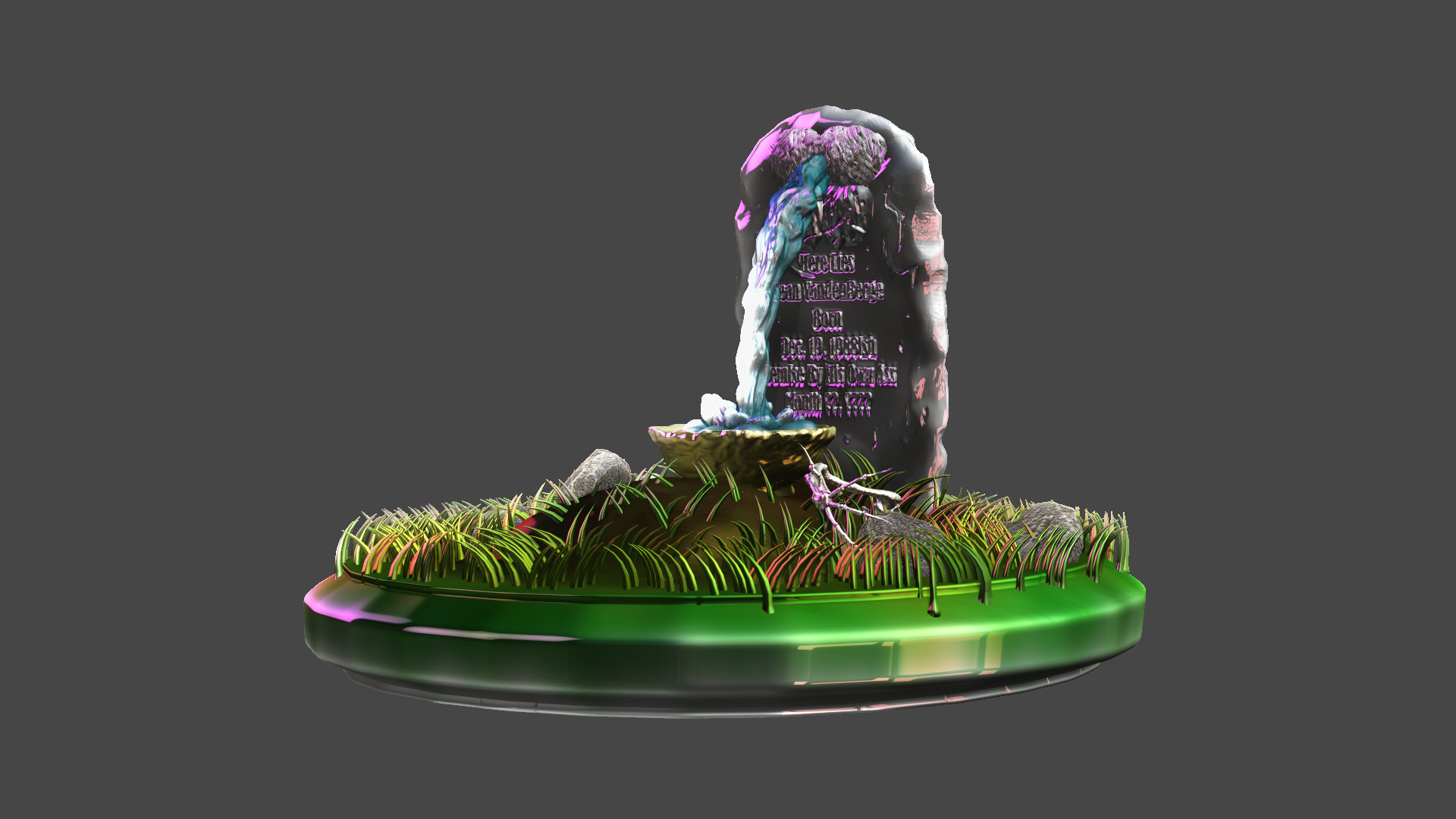 ArtStation - My Gravestone