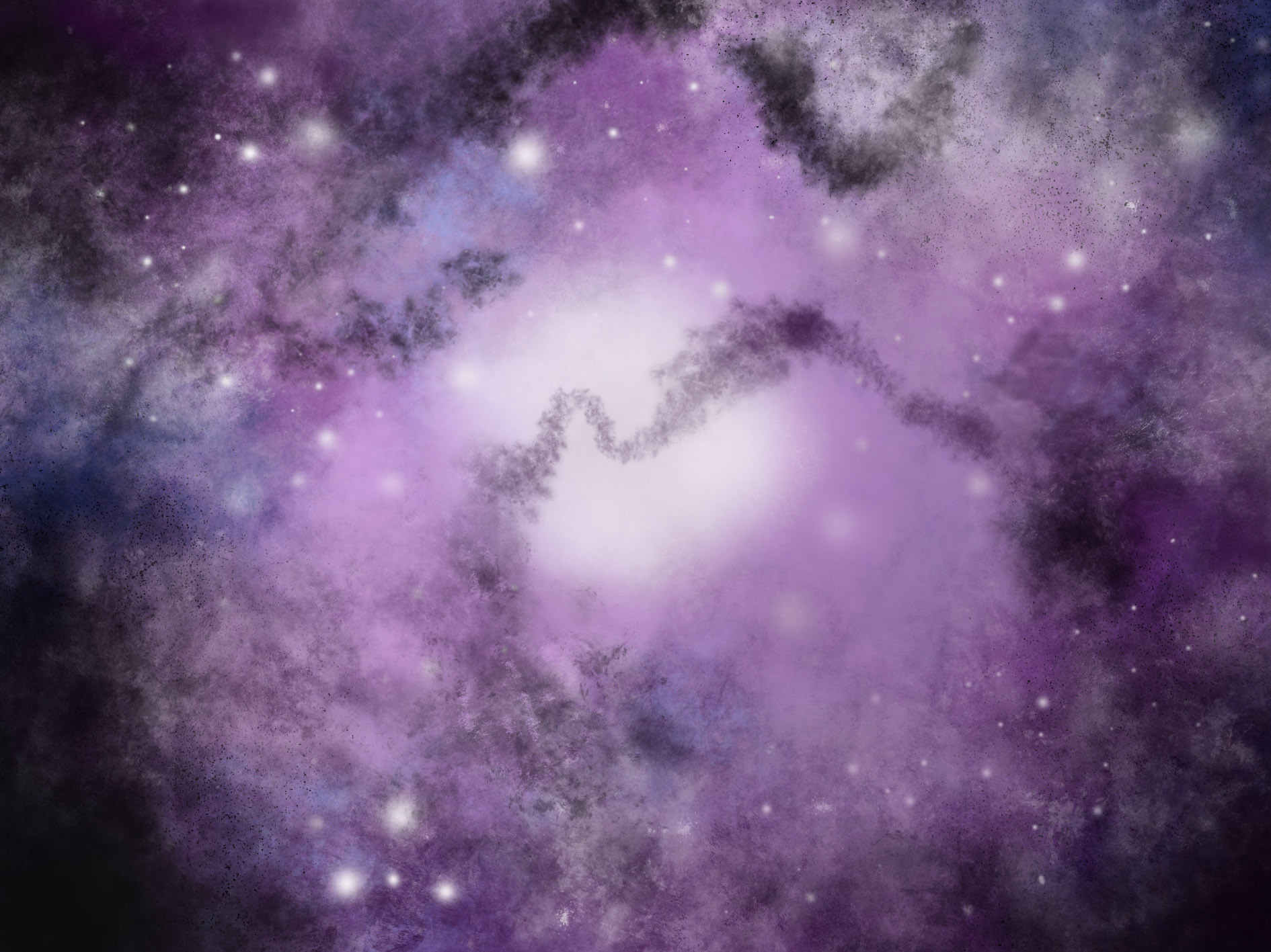 ArtStation - Purple Galaxy