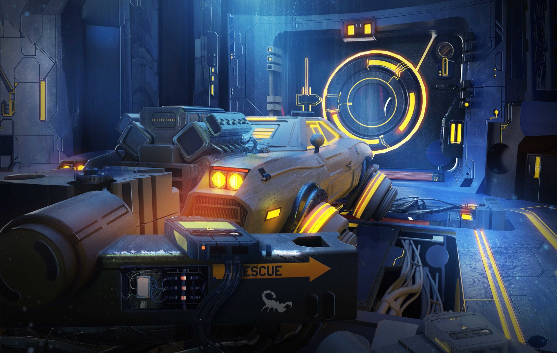 ArtStation - Cyber Car