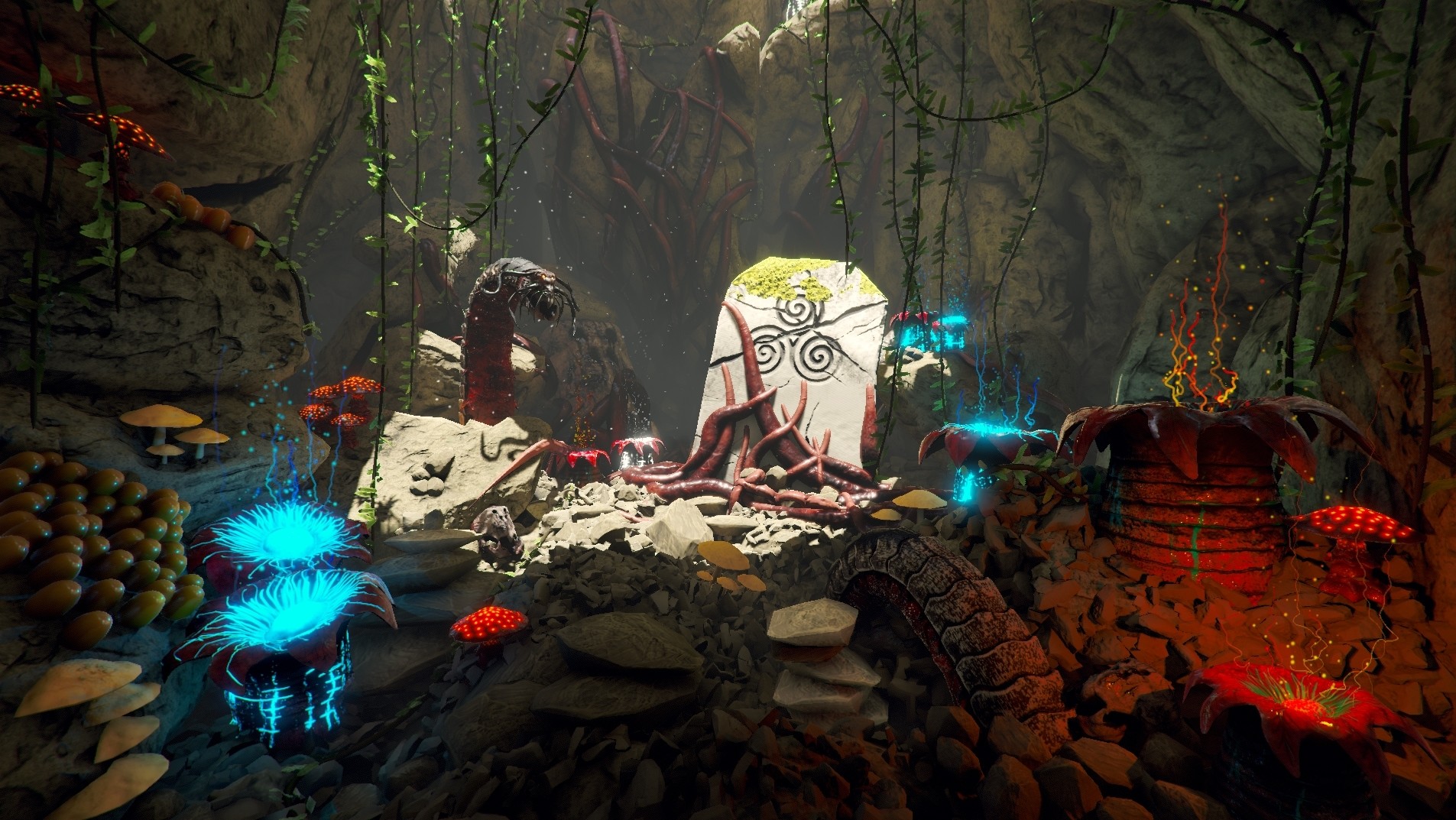 ArtStation - Worms cave