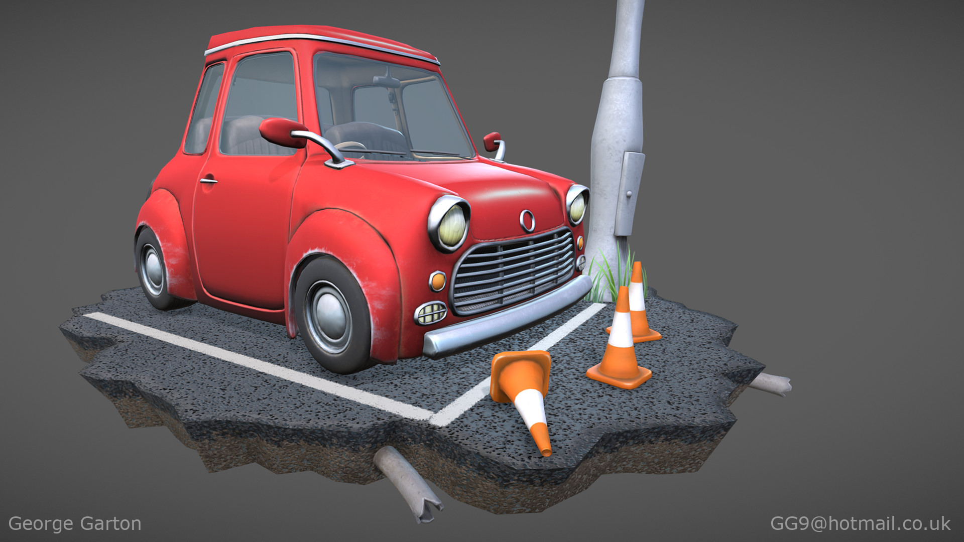 ArtStation - Stylized Car