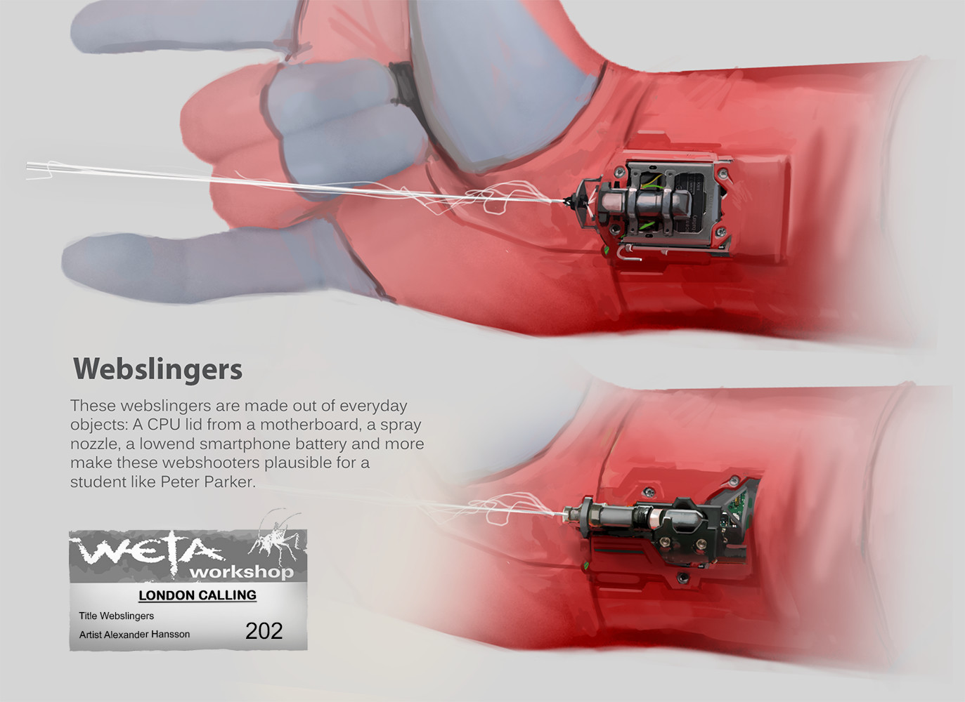 The Amazing Spider Man 2 Web Shooters Blueprints