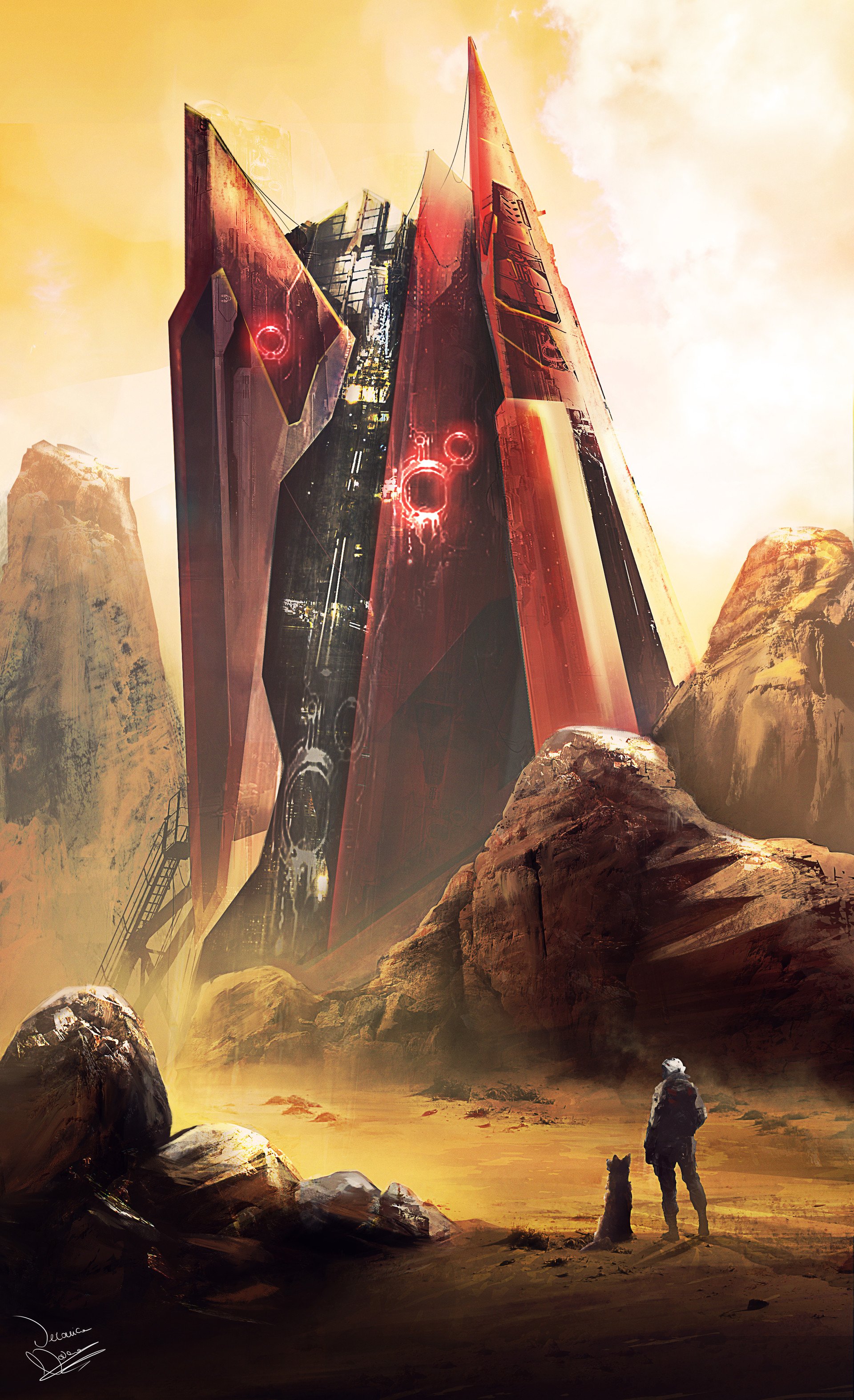 ArtStation - Red base