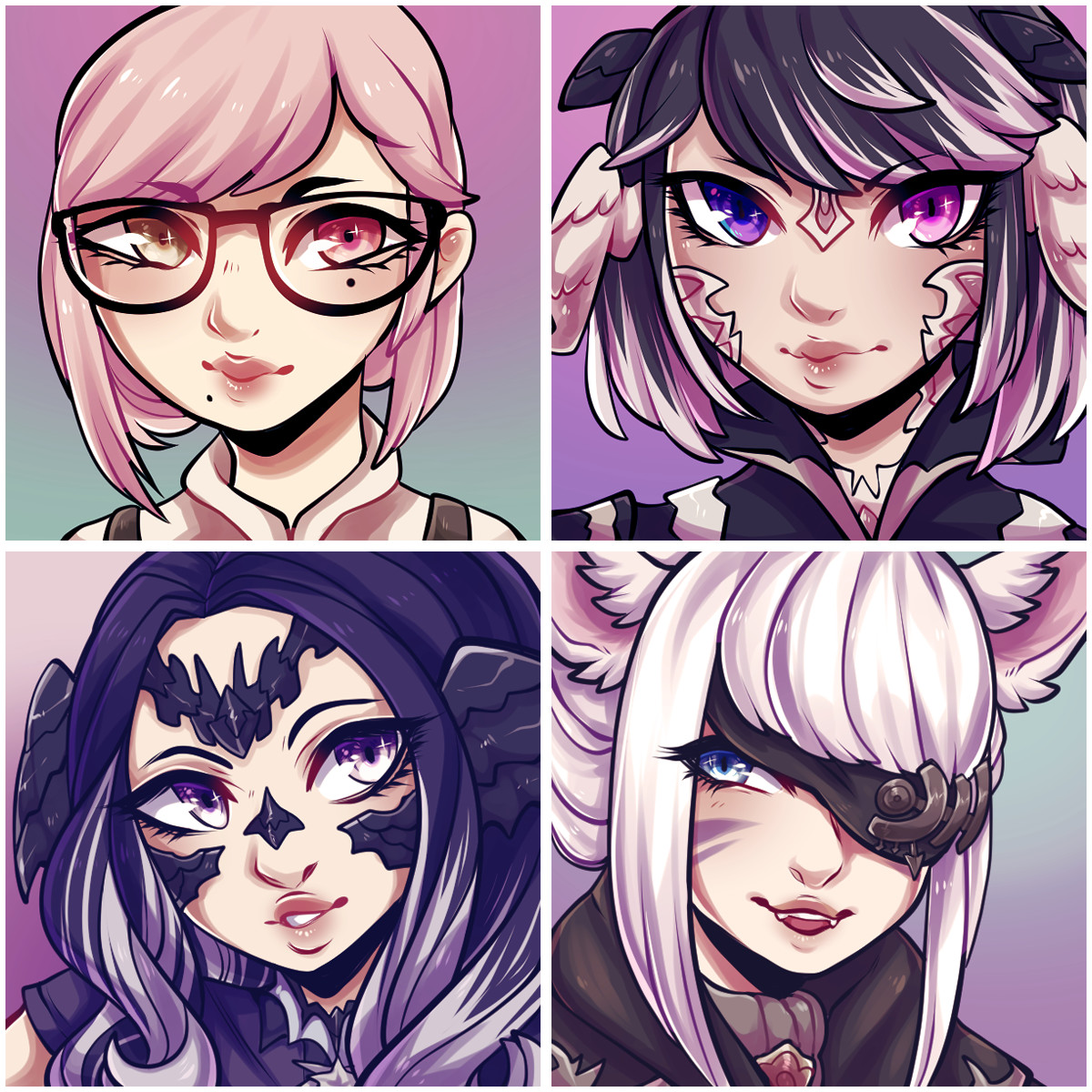 ArtStation - FFXIV Portraits