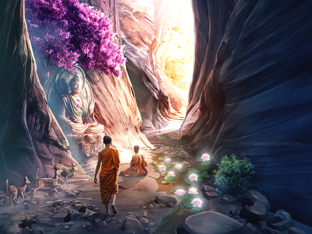 buddhist monk prayers