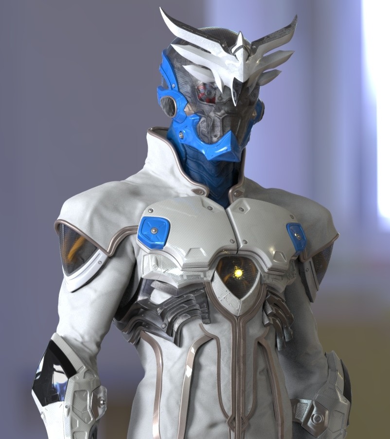 ArtStation - Alpha Suit WIP