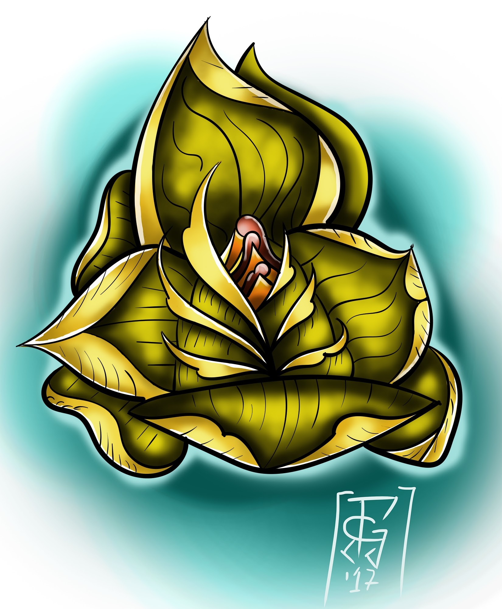 ArtStation - Rose Design #5