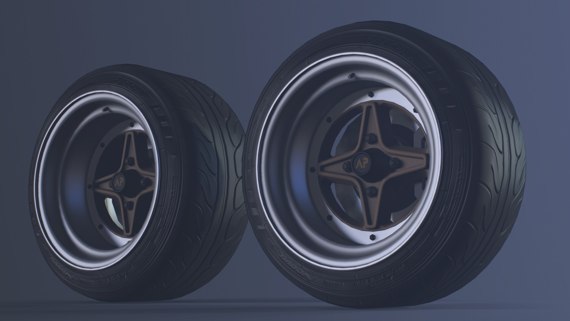 ArtStation - Enkei AP Racing, Advan AD08