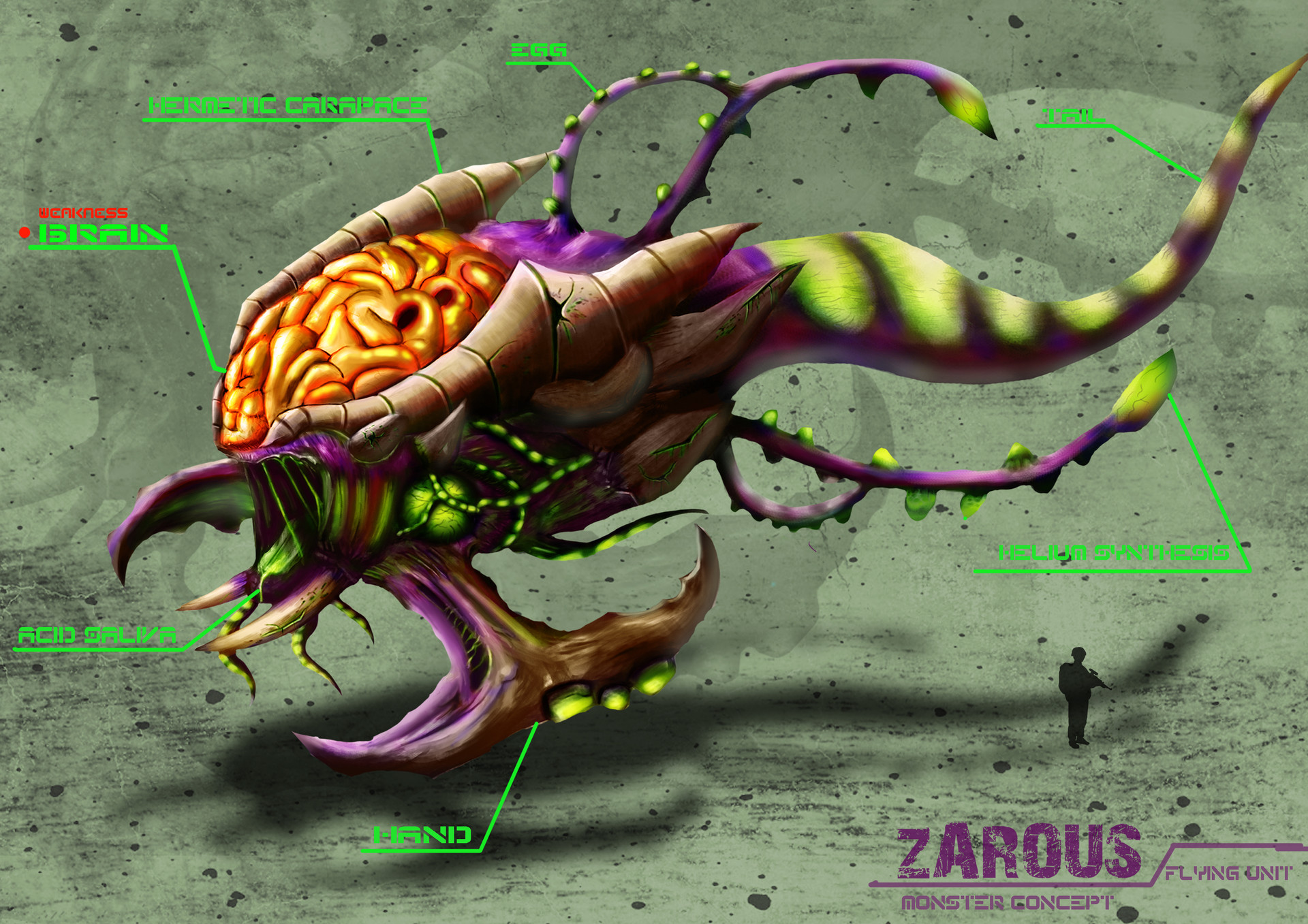 ArtStation - monster concept design