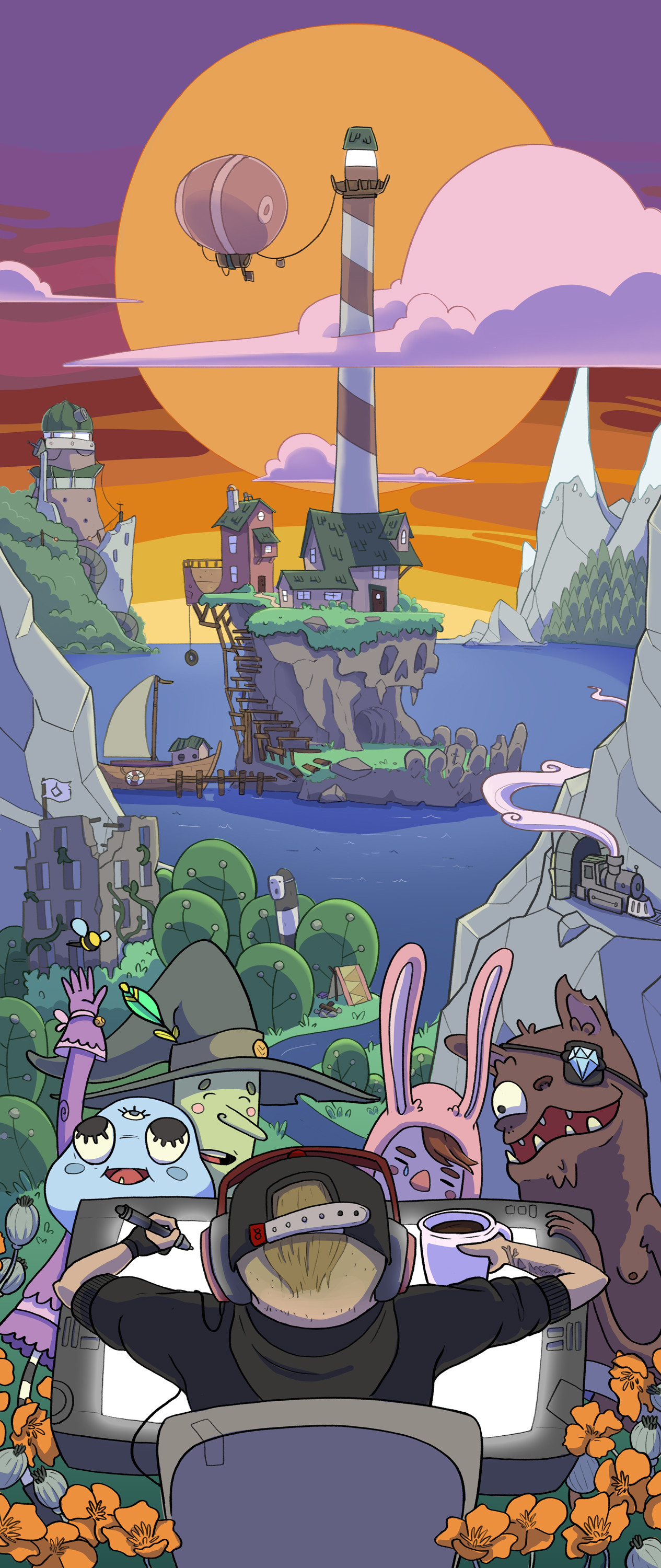 ArtStation - Dream World, Rian Trost