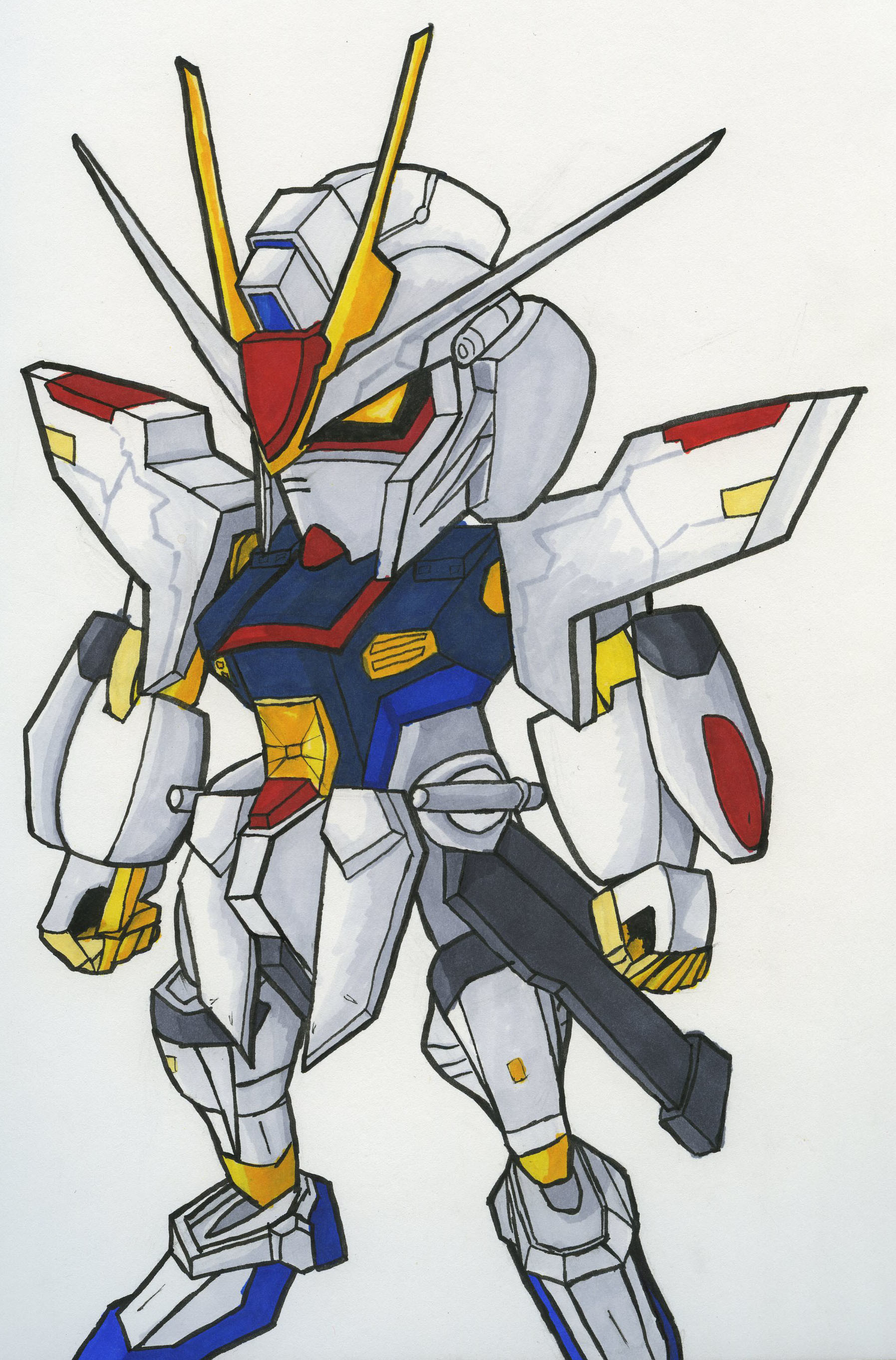 ArtStation - Gundam (Strike Freedom)