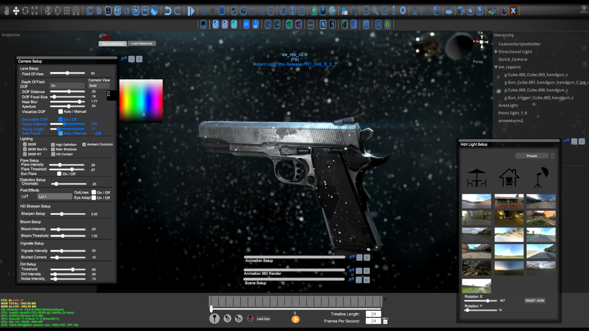 ArtStation - Testing of the Low poly enhancement and particle system ...