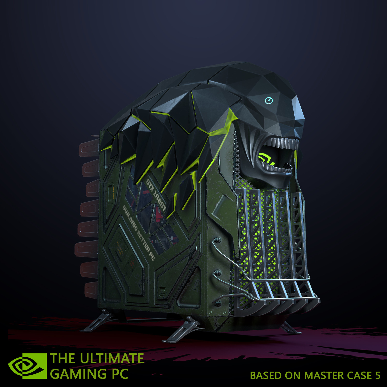 YURII KYSHYNSKYI 🇺🇦 - Alien: Covenant PC case