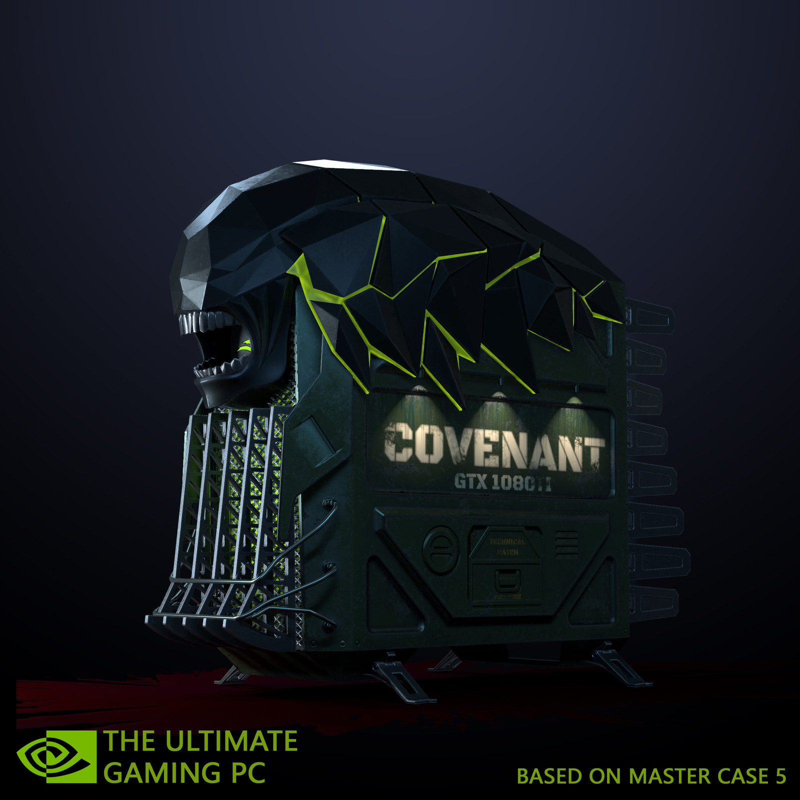 YURII KYSHYNSKYI 🇺🇦 - Alien: Covenant PC case