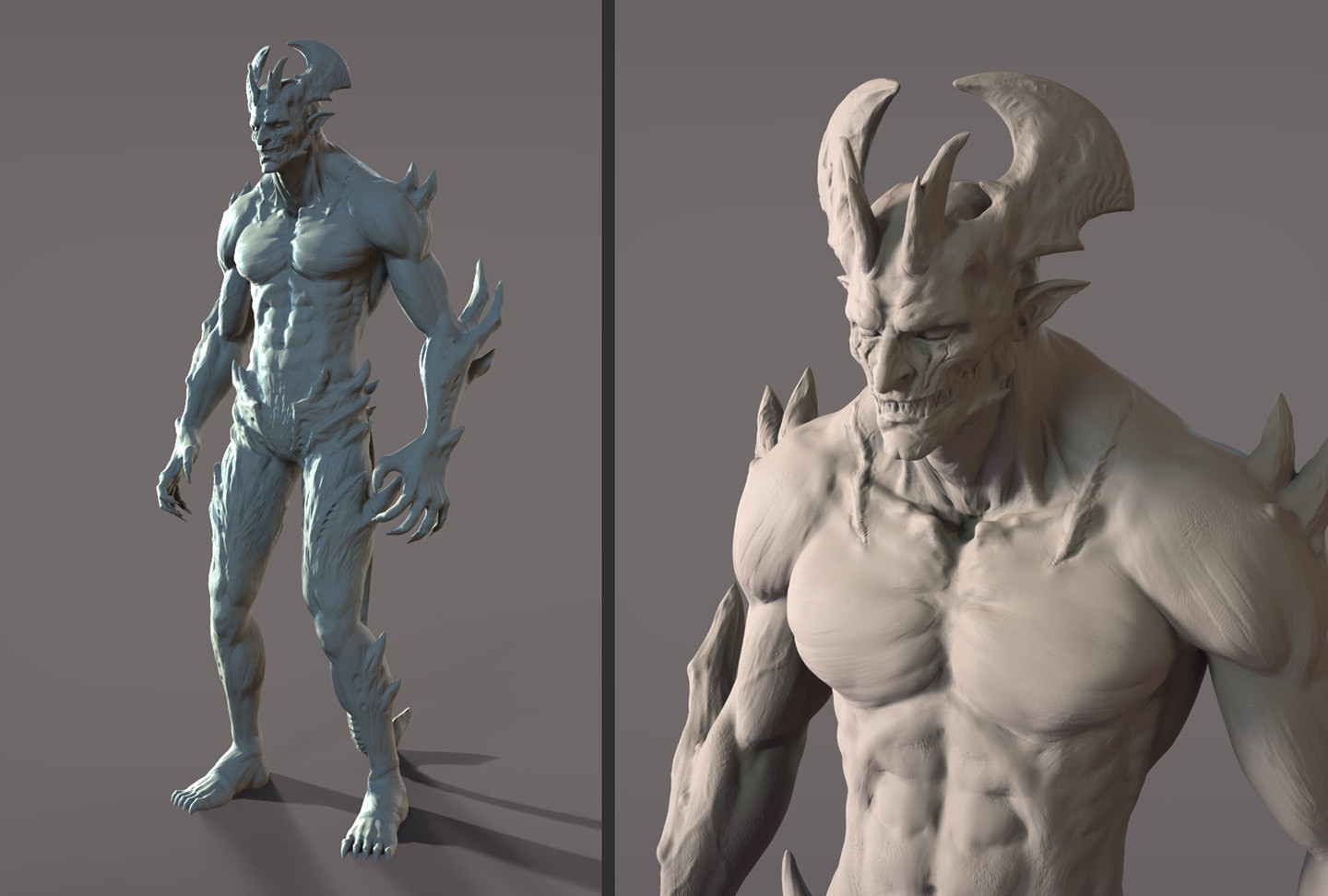 ArtStation - Devilman(wip)