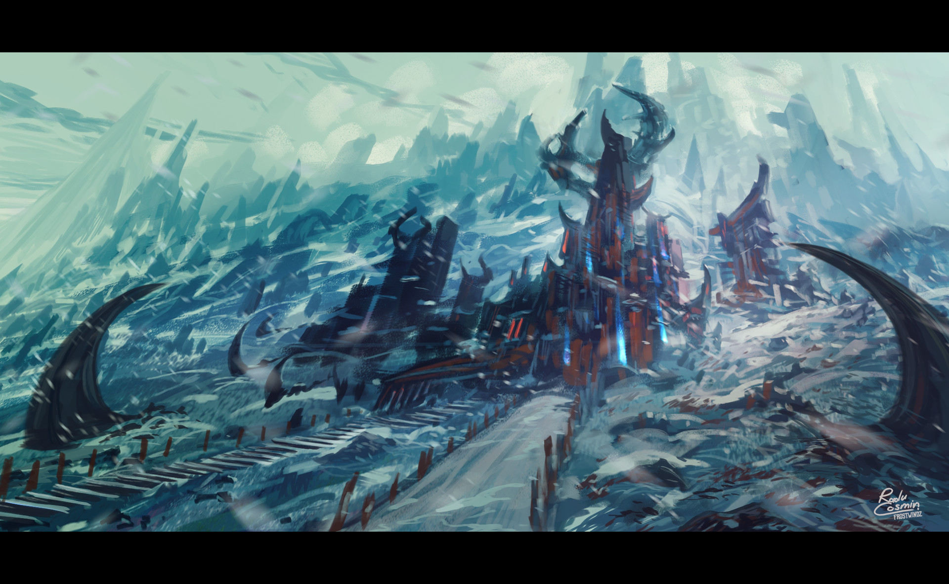 ArtStation - Winter Temple